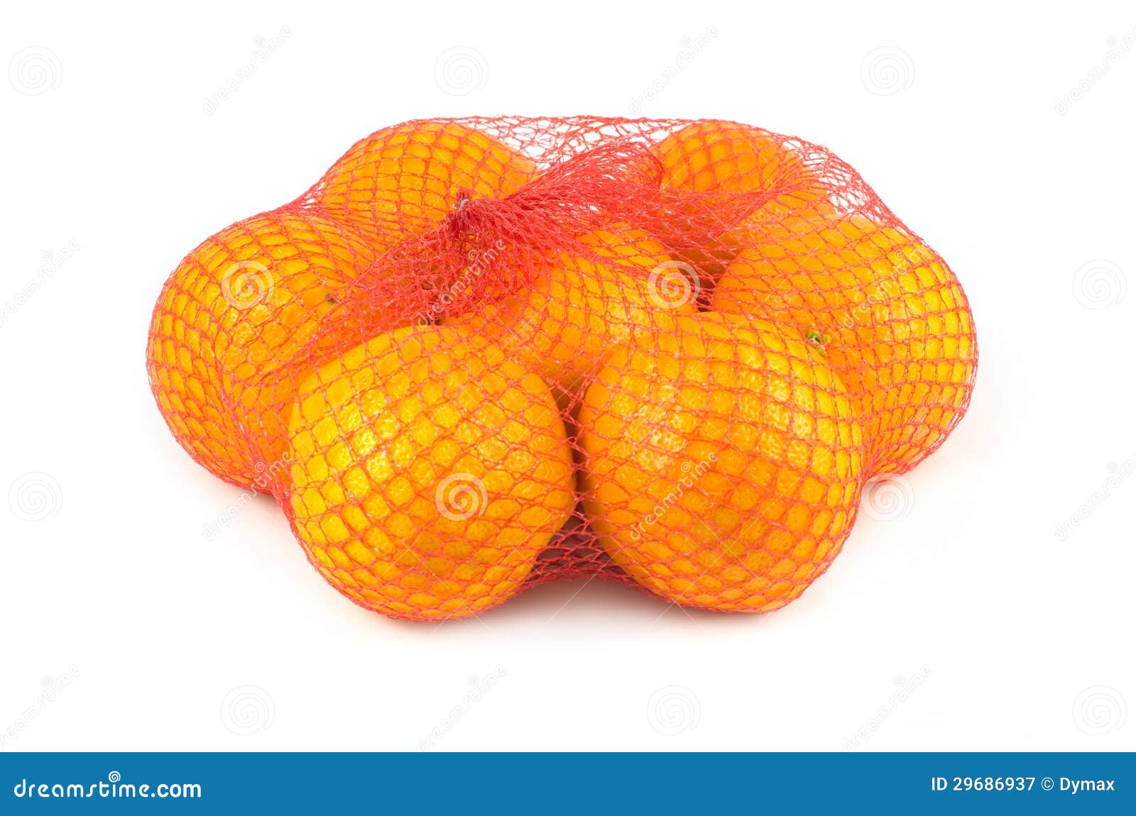 Oranges dans le filet image stock. Image du organique - 29686937