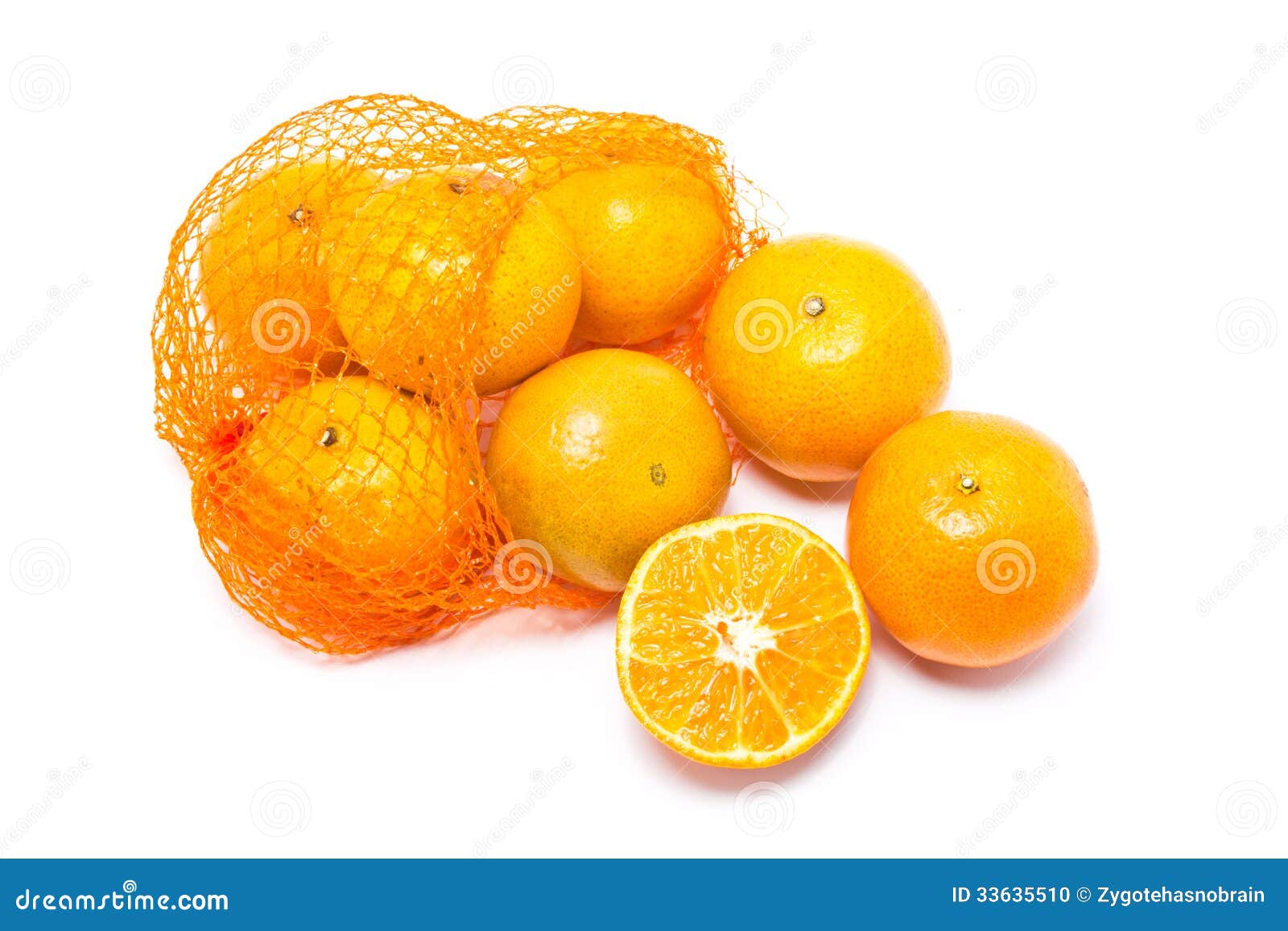 Oranges Dans Le Filet En Plastique. Photo stock - Image du fruits ...