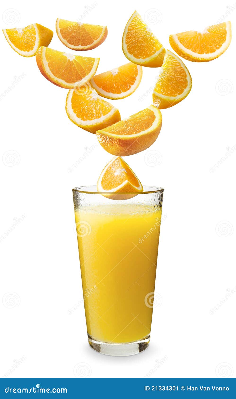 Oranges Falling in the Orange Juice Stock Image - Image of isolated ...