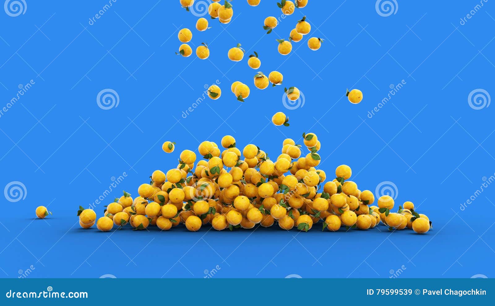 Oranges Falling . Realistic Animation Stock Video - Video of exotic ...
