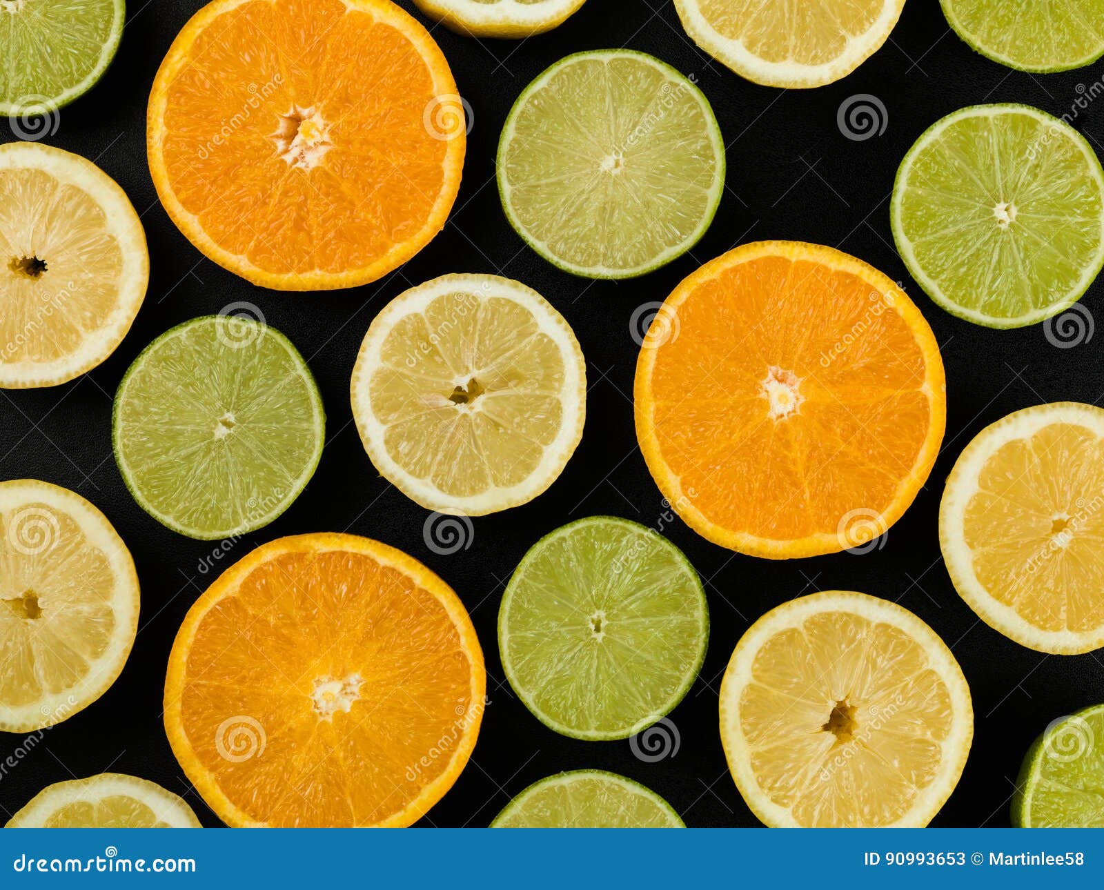 Oranges Lemons And Fresh Lime Citrus Fruit Stock Photo | CartoonDealer ...