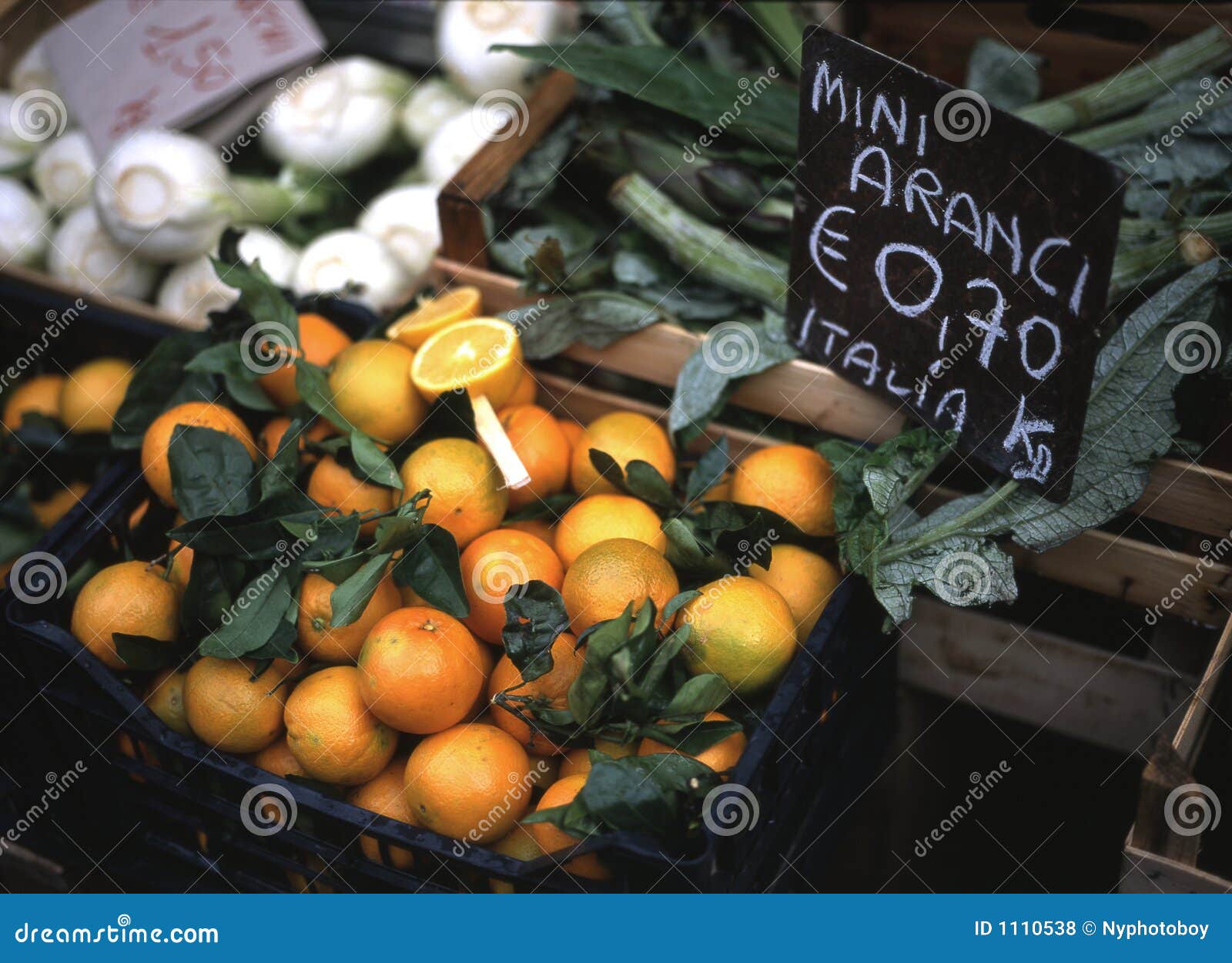 Oranges at Market stock photo. Image of agriculture, tourist - 1110538