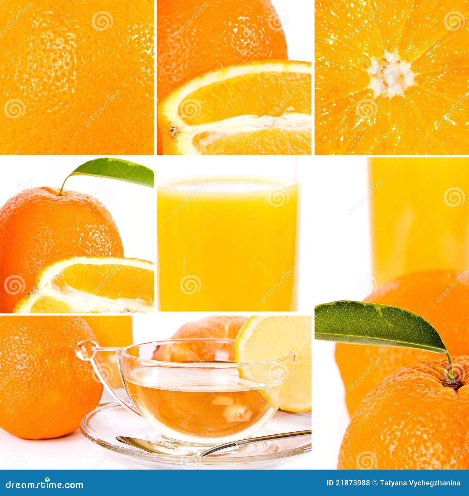 Oranges set stock photo. Image of breakfast, pastry, plate - 21873988