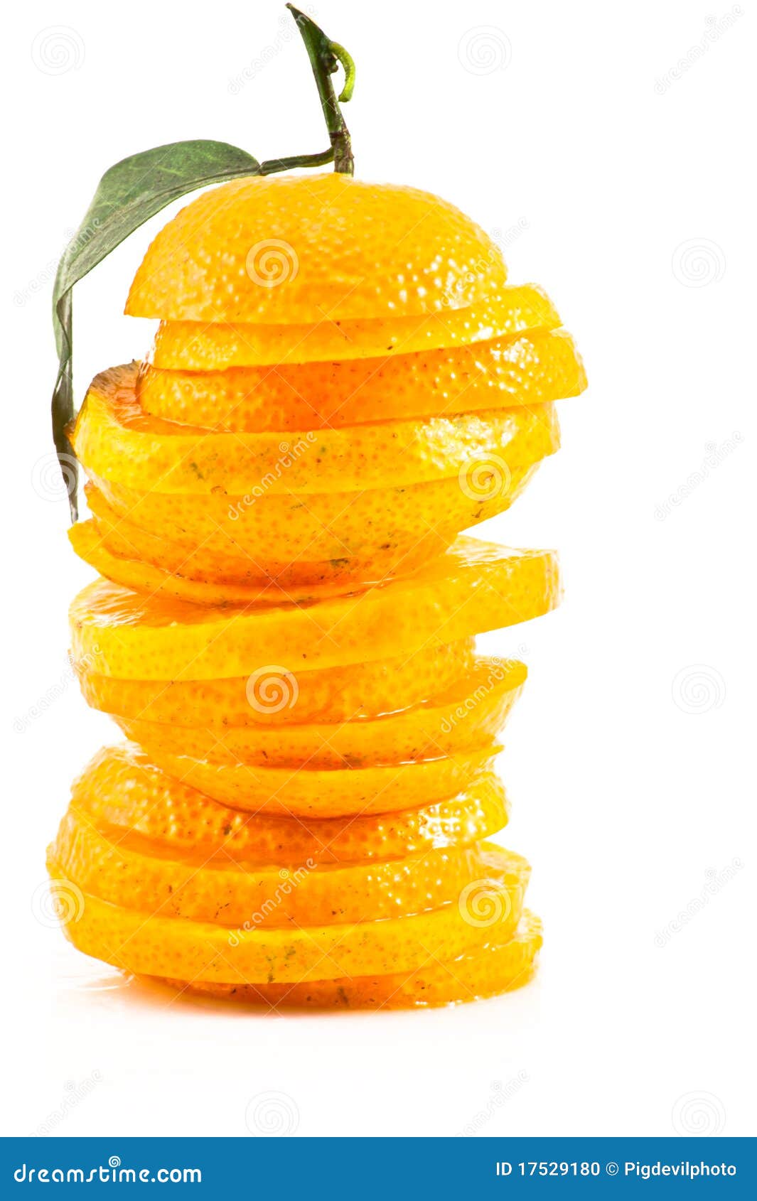 Oranges sliced stock photo. Image of dessert, ripe, healthy - 17529180