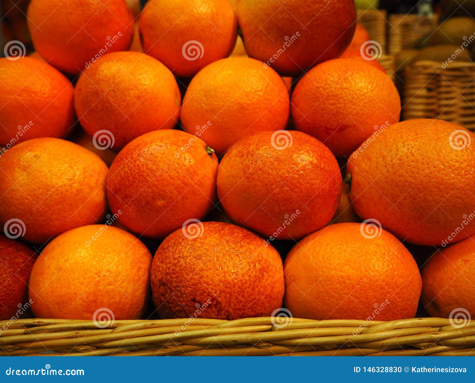Oranges in the store stock photo. Image of fresh, tasty - 146328830