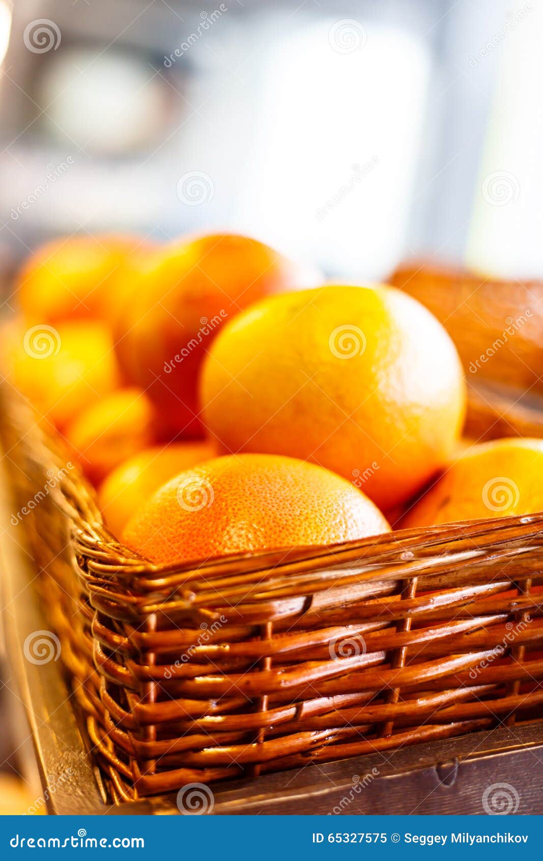 Oranges in the Supermarket Shelf. Stock Image - Image of yellow, fruits ...