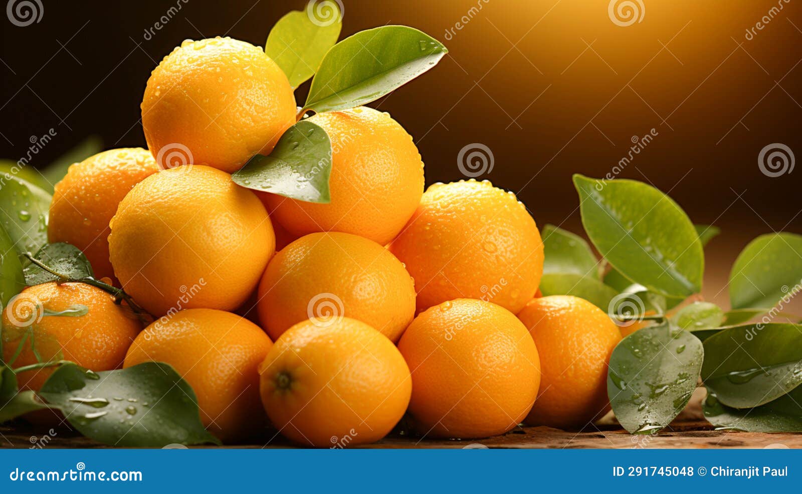 Oranges on Top of Each Other on a Orange Background Stock Photo - Image ...