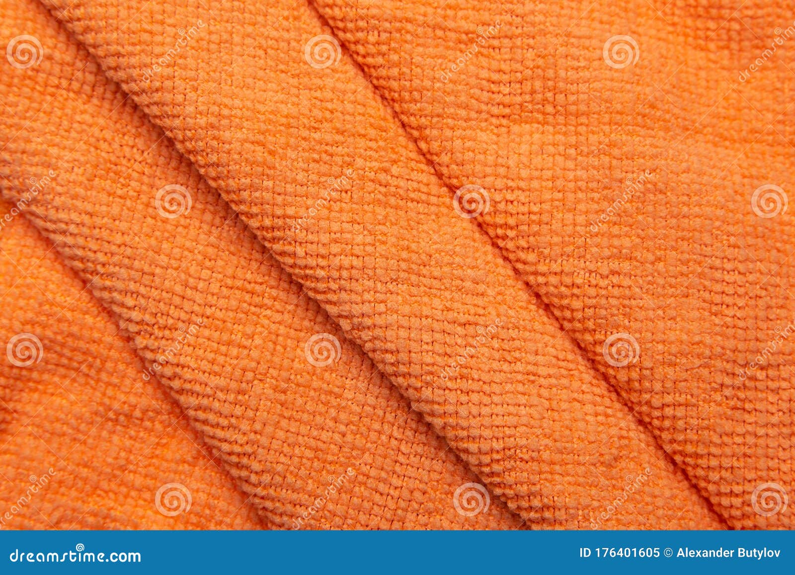 Orangeus Microfiber Tissue. Texture Close Up Stock Image - Image of ...