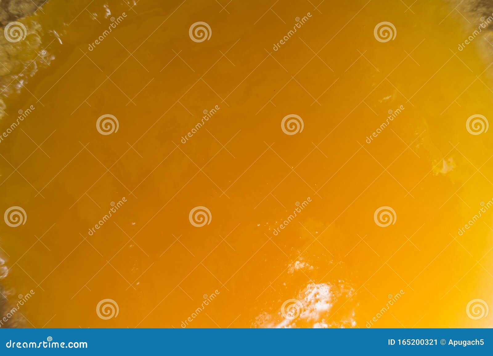 Orangey Yellow Surface of Floral Honey Stock Image - Image of culinary ...