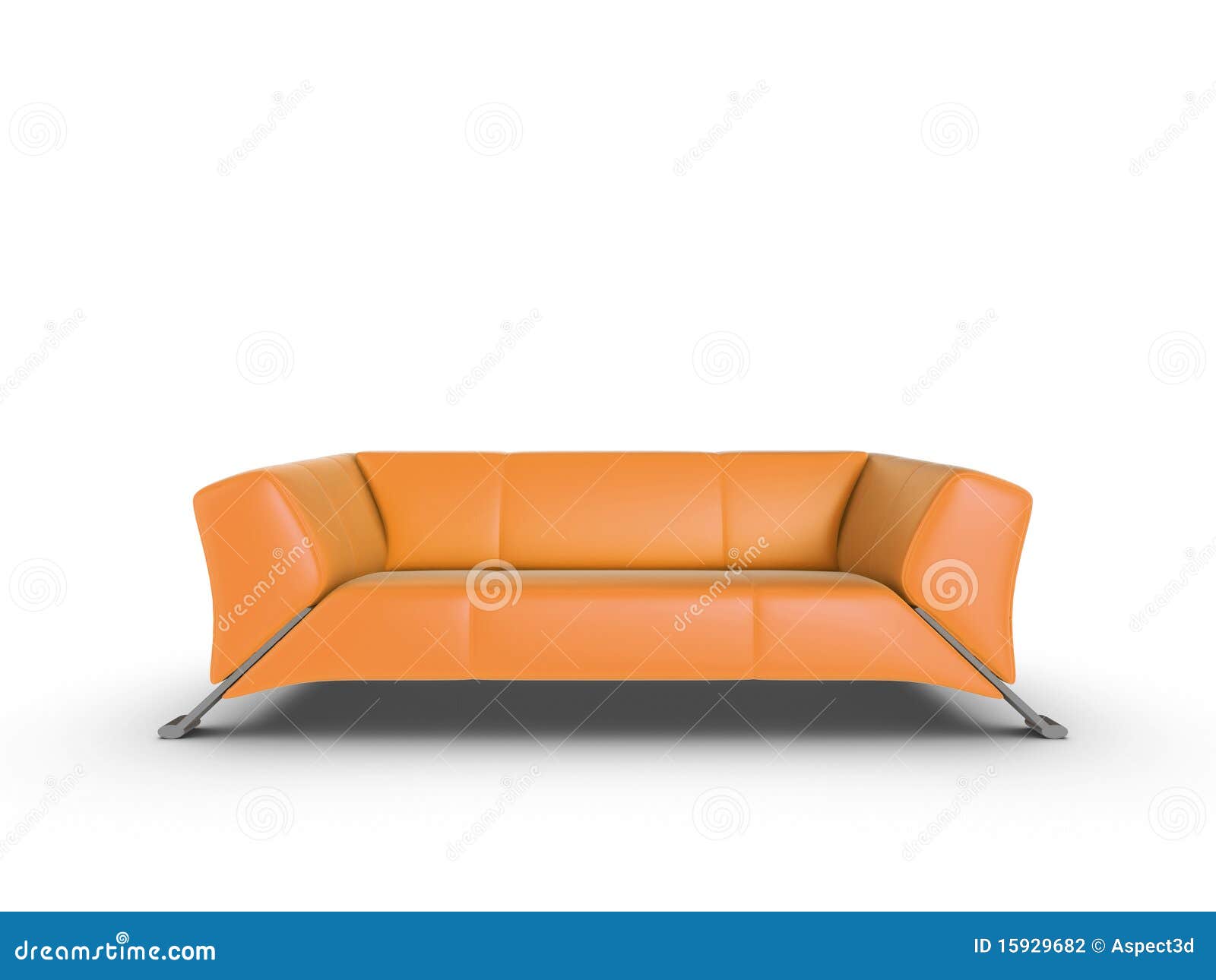 Oranje Bank stock illustratie. Illustration of ontwerper - 15929682