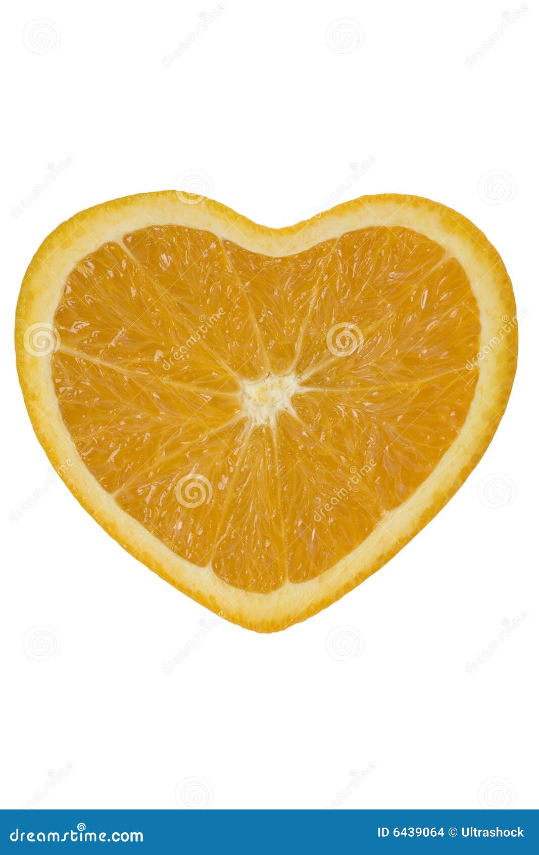 Oranje Hart stock foto. Image of levensstijl, liefde, voorwerp - 6439064