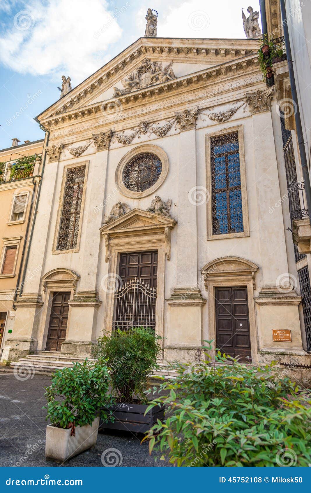 Oratorio del Gonfalone stock photo. Image of history - 45752108