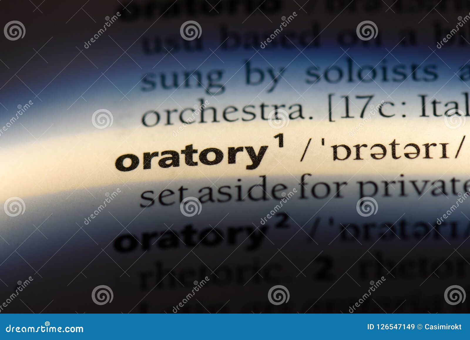 Oratory stock image. Image of idea, english, macro, book - 126547149