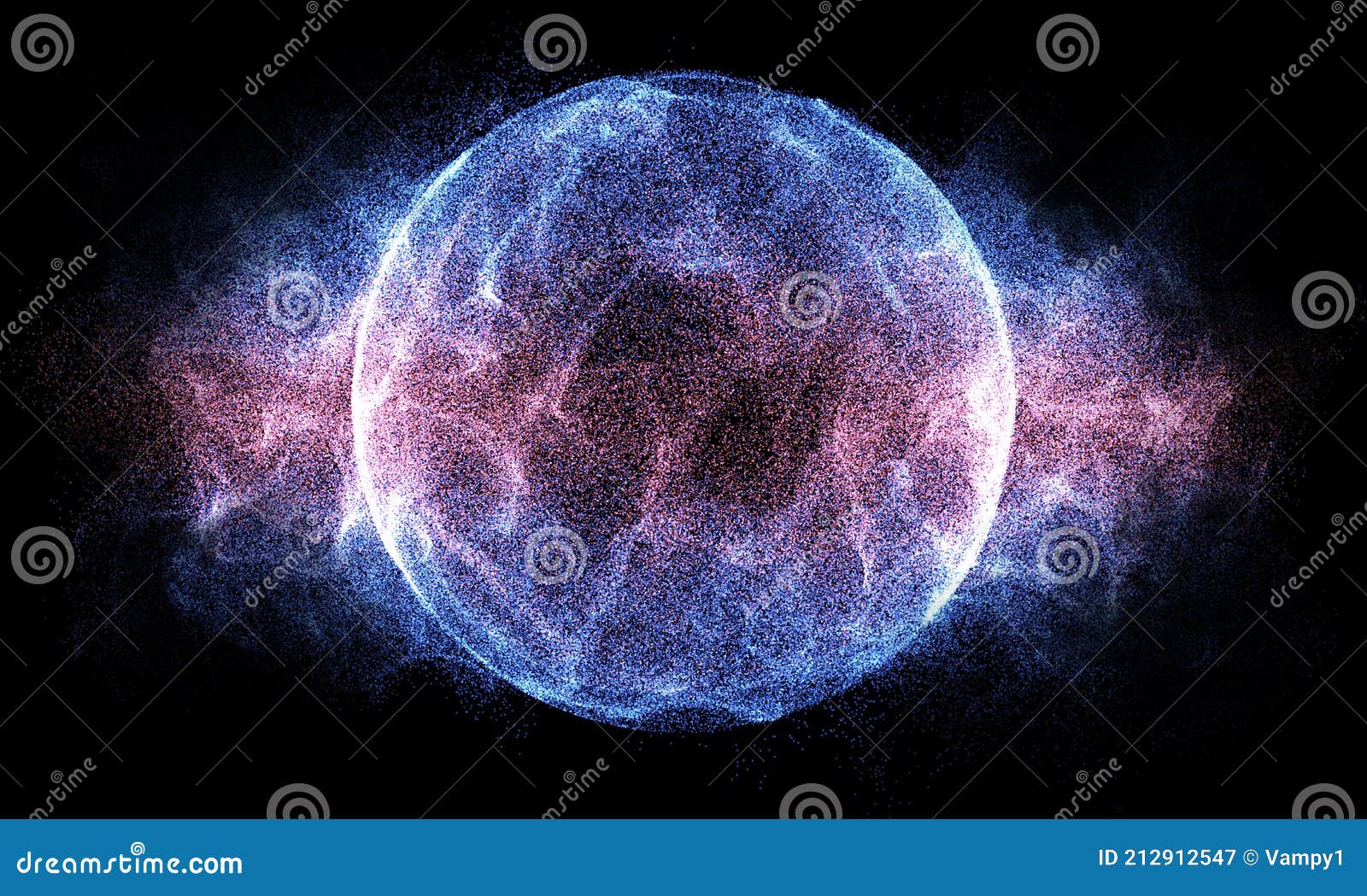Orb and Dots Particles, Astrology, Star Cluster. Stock Illustration ...
