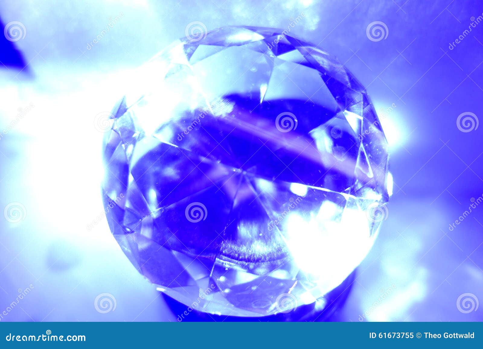 Orb or globe in blue stock image. Image of reflecting - 61673755