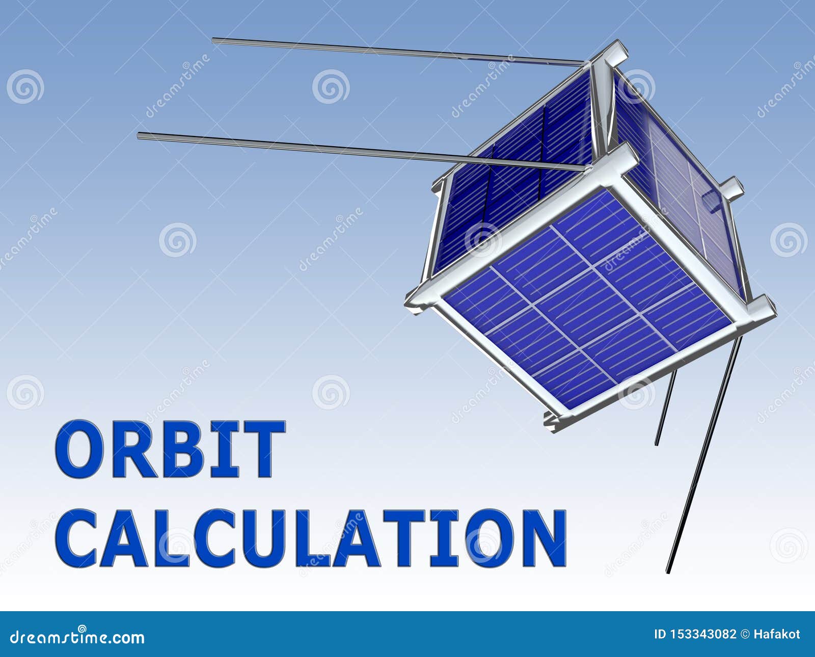 ORBIT CALCULATION concept stock illustration. Illustration of education ...