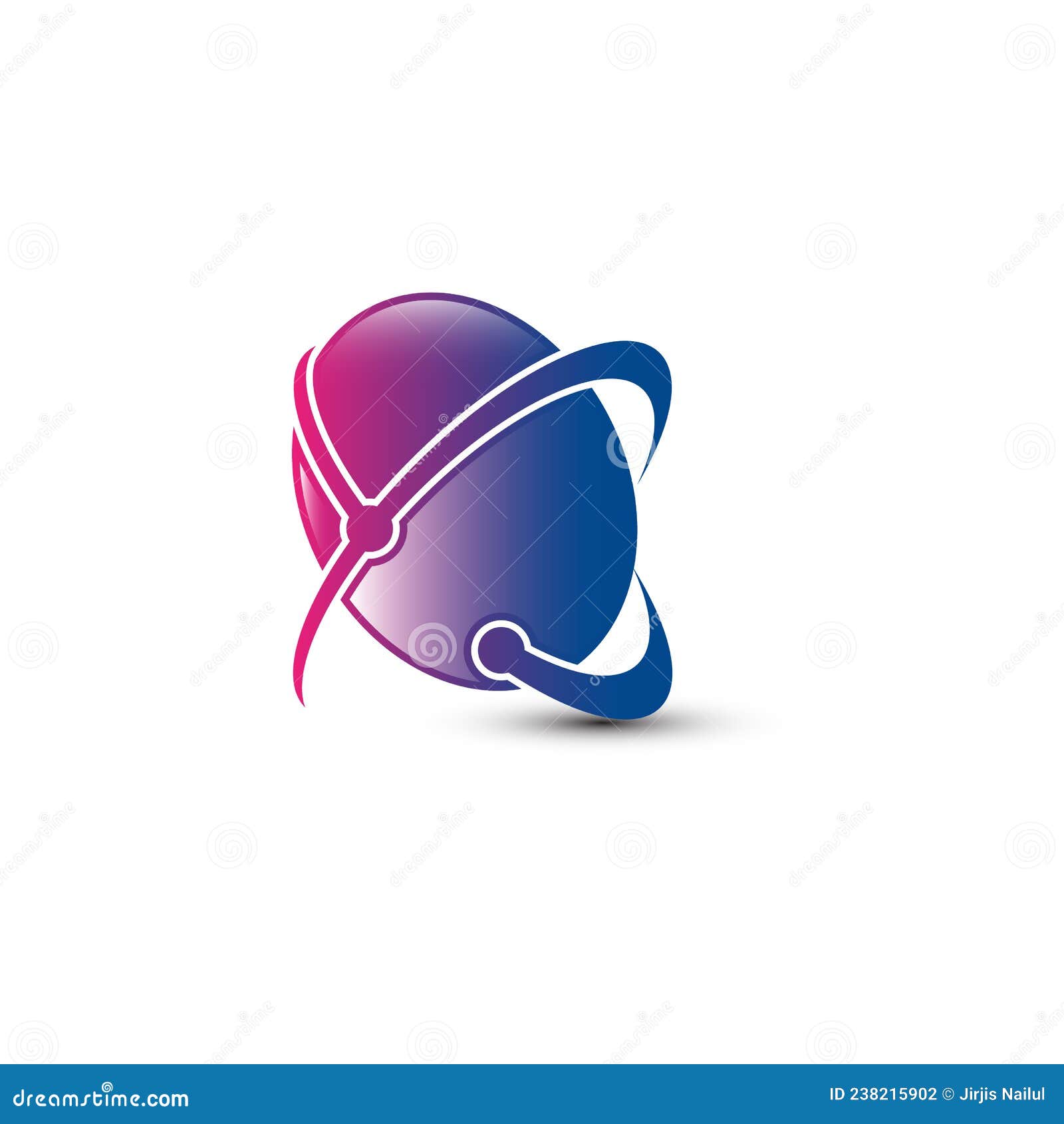 Orbit Logo Vector. Orbit Logo Template. Space Logo Vector Stock Vector ...