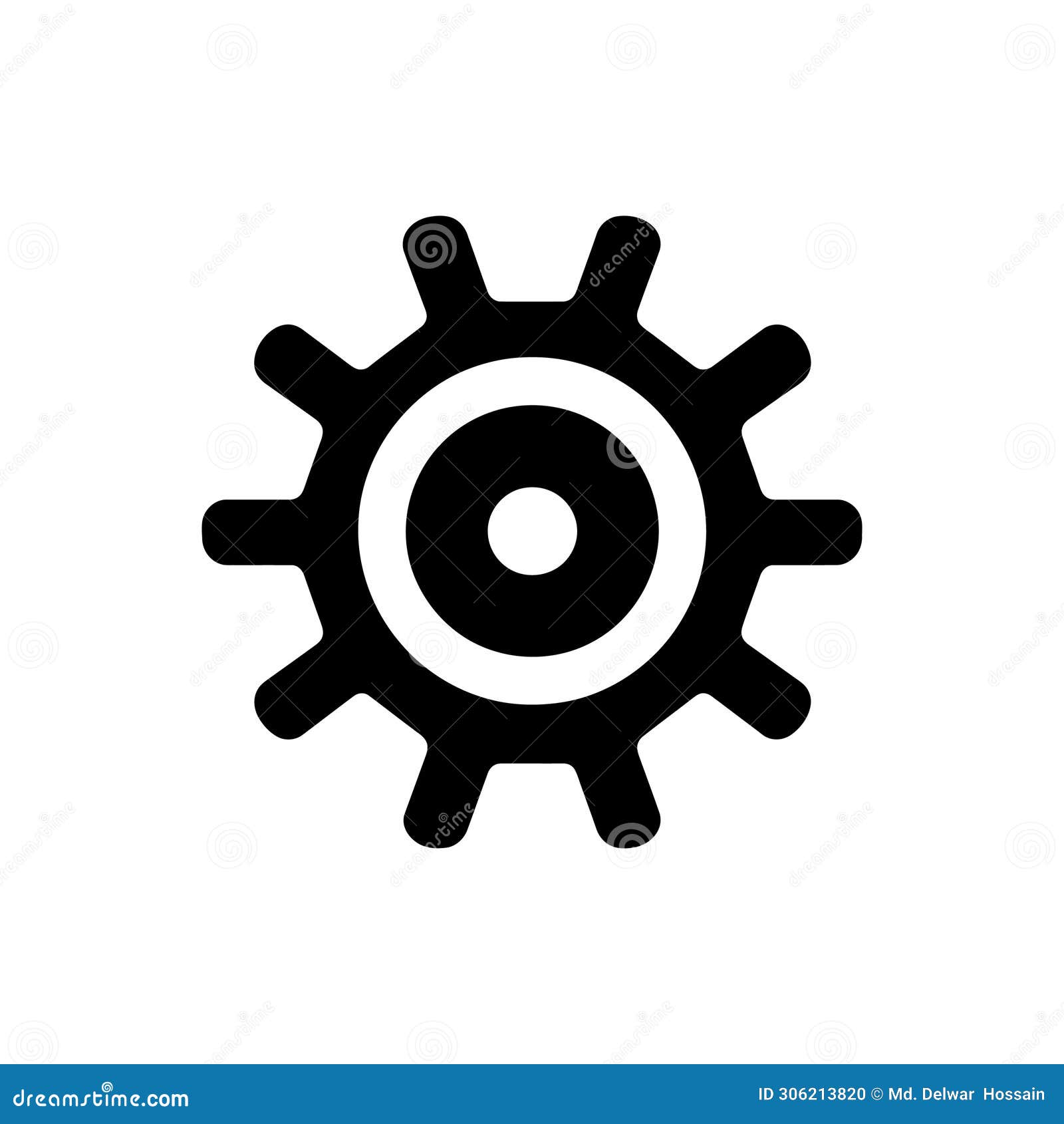 Spindle Icon On White Background. Simple Element Illustration From ...