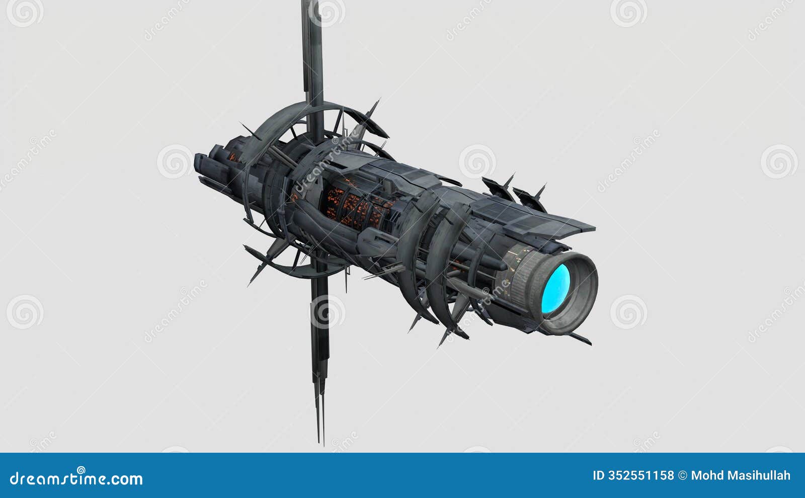 Orbital Camera Crash View with White Background Editorial Stock Photo ...