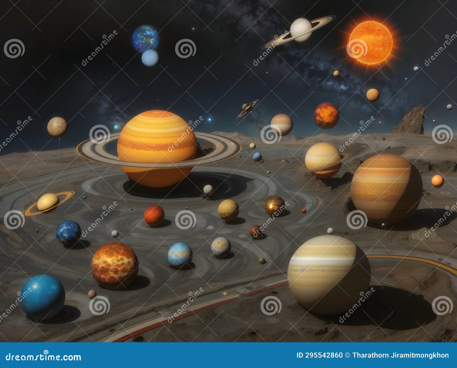 Orbiting Worlds: A Visual Exploration Of Our Solar System's Diversity ...