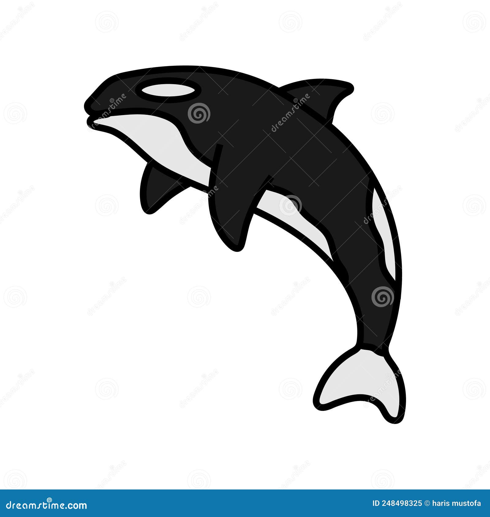 Orca Icon Design Template Vector Illustration Stock Vector ...