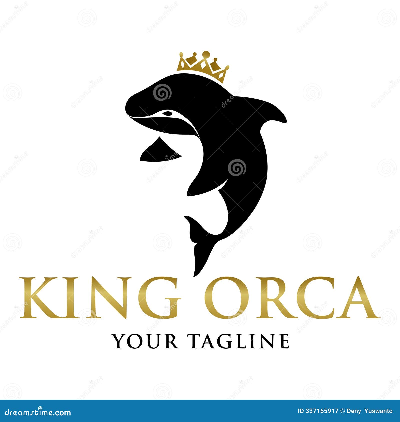 Orca Logo Vector Design Template Illustration Basic RGB Stock ...