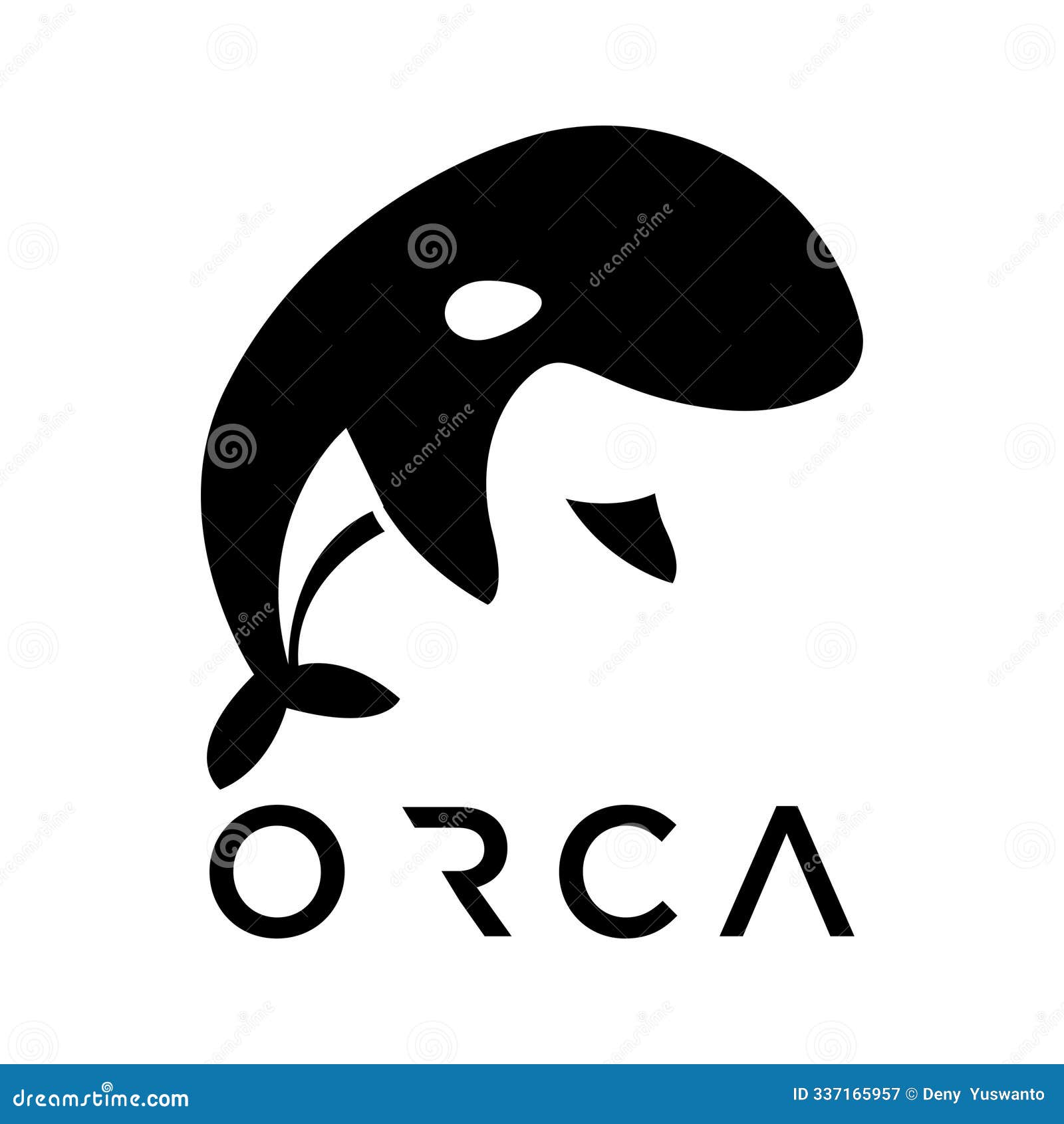 Orca Logo Vector Design Template Illustration Basic RGB Stock ...