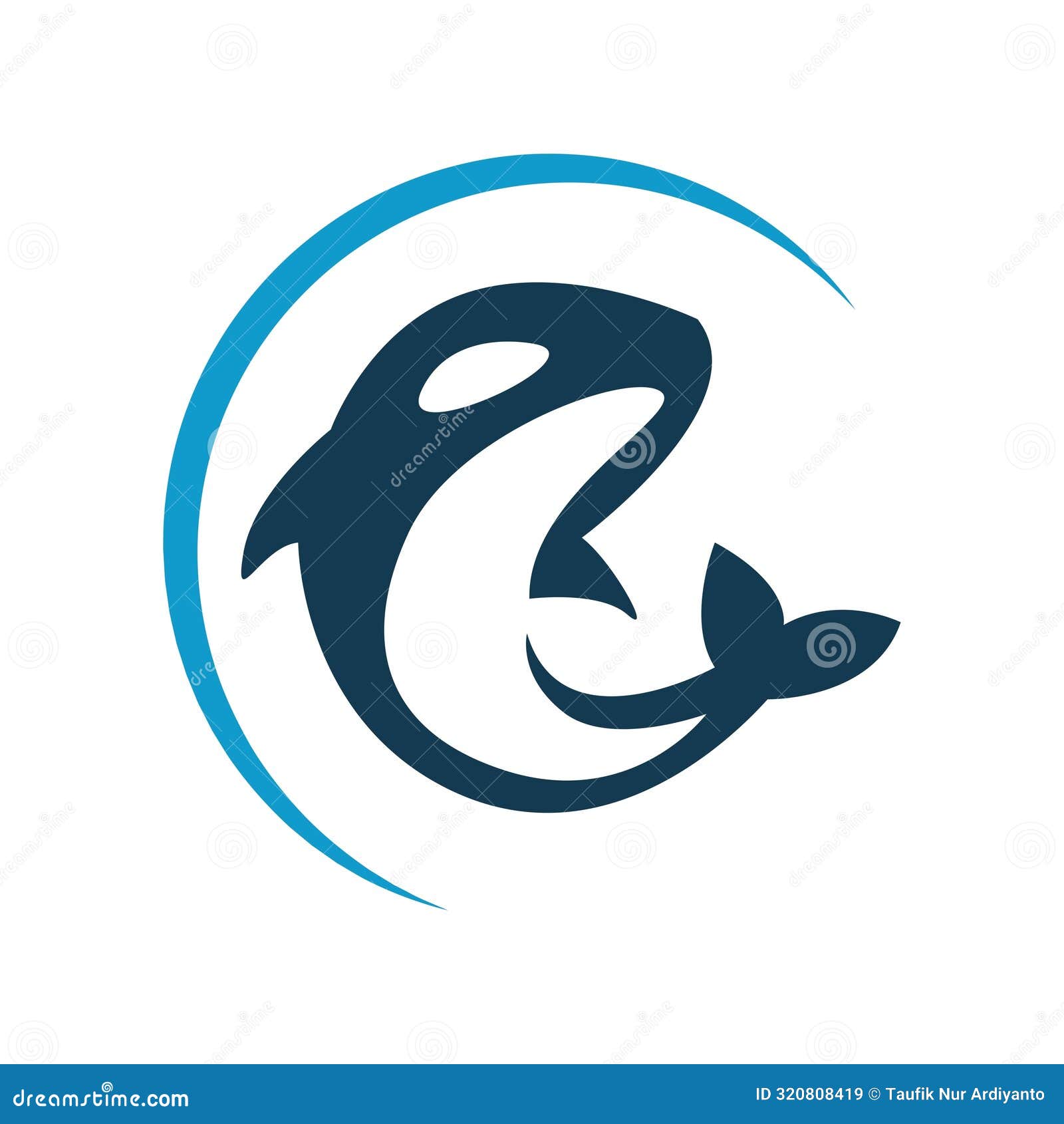 Orca Whale Icon Logo Design Stock Vector - Illustration of nature ...
