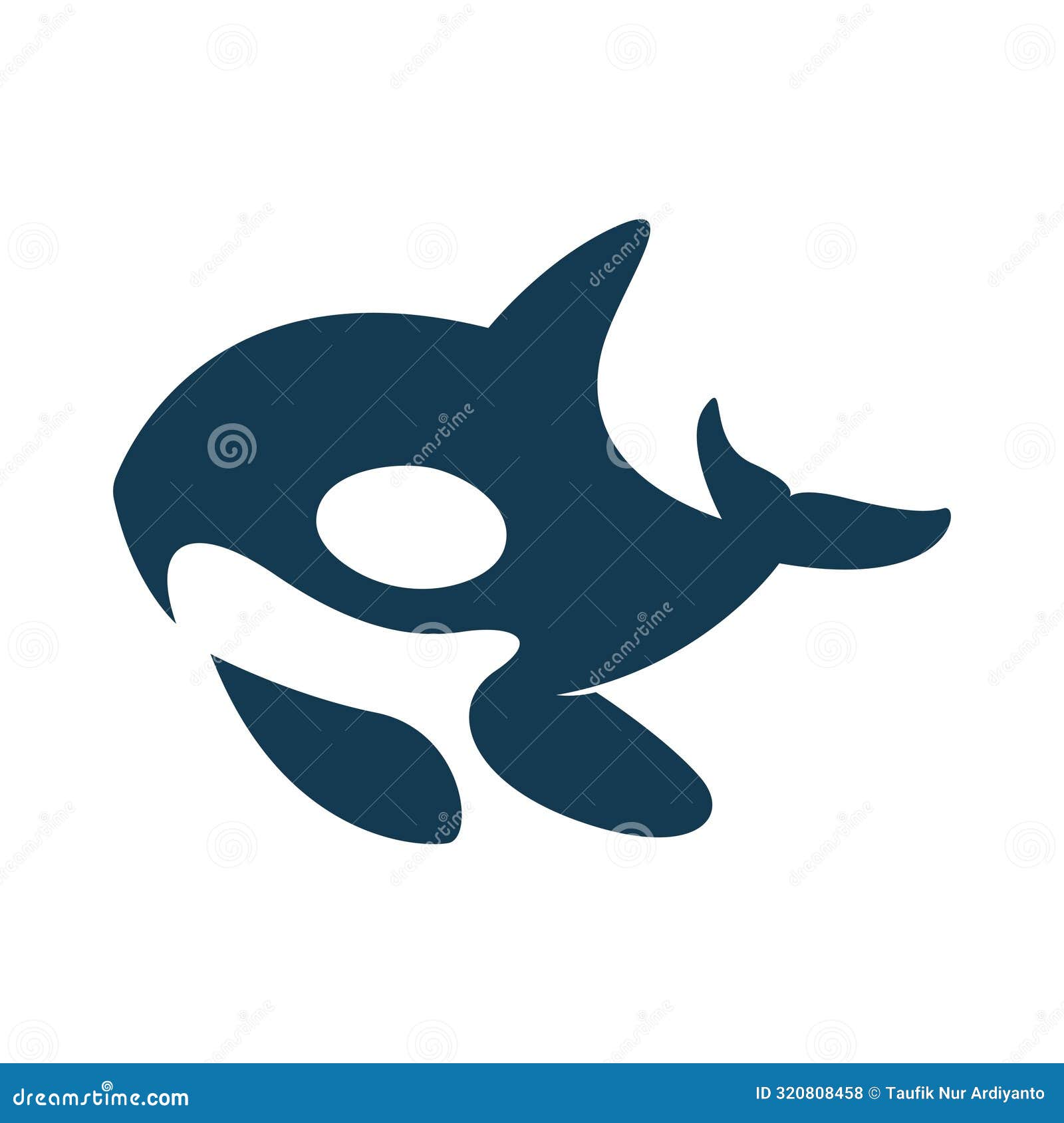 Orca Whale Icon Logo Design Stock Vector - Illustration of nature ...