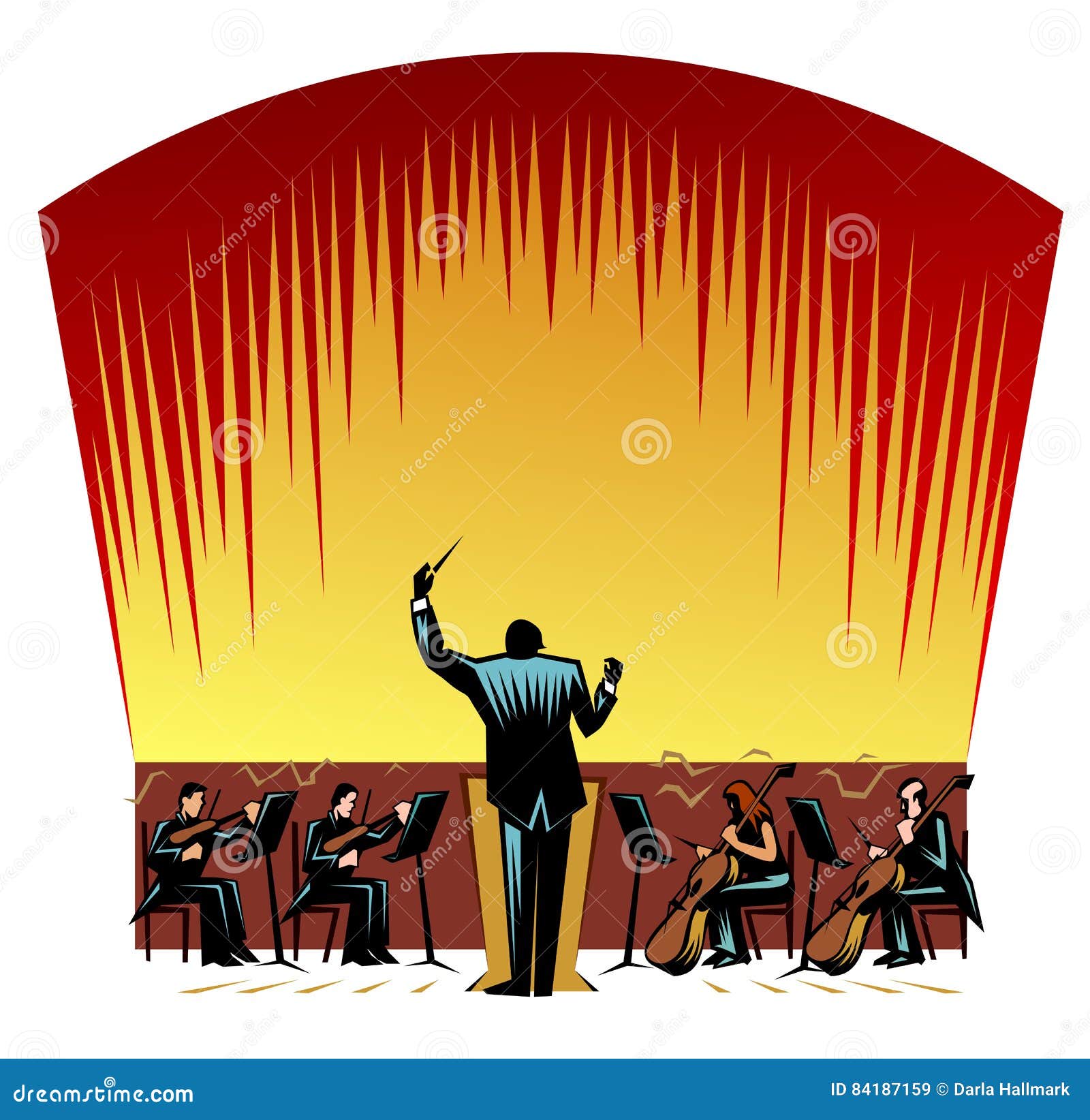 Orchestra Pit Stock Illustrations – 9 Orchestra Pit Stock Illustrations ...