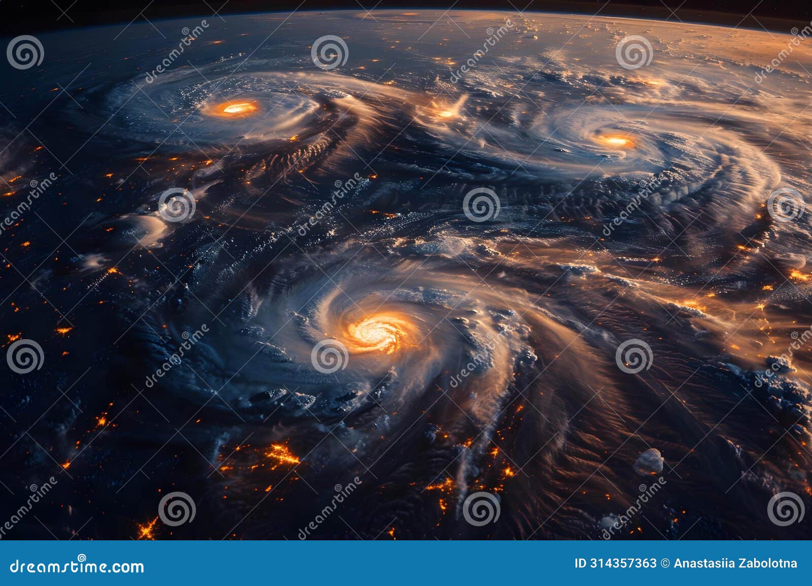 Orchestration of Storms: a Cosmic Ballet. Concept Stellar Interactions ...