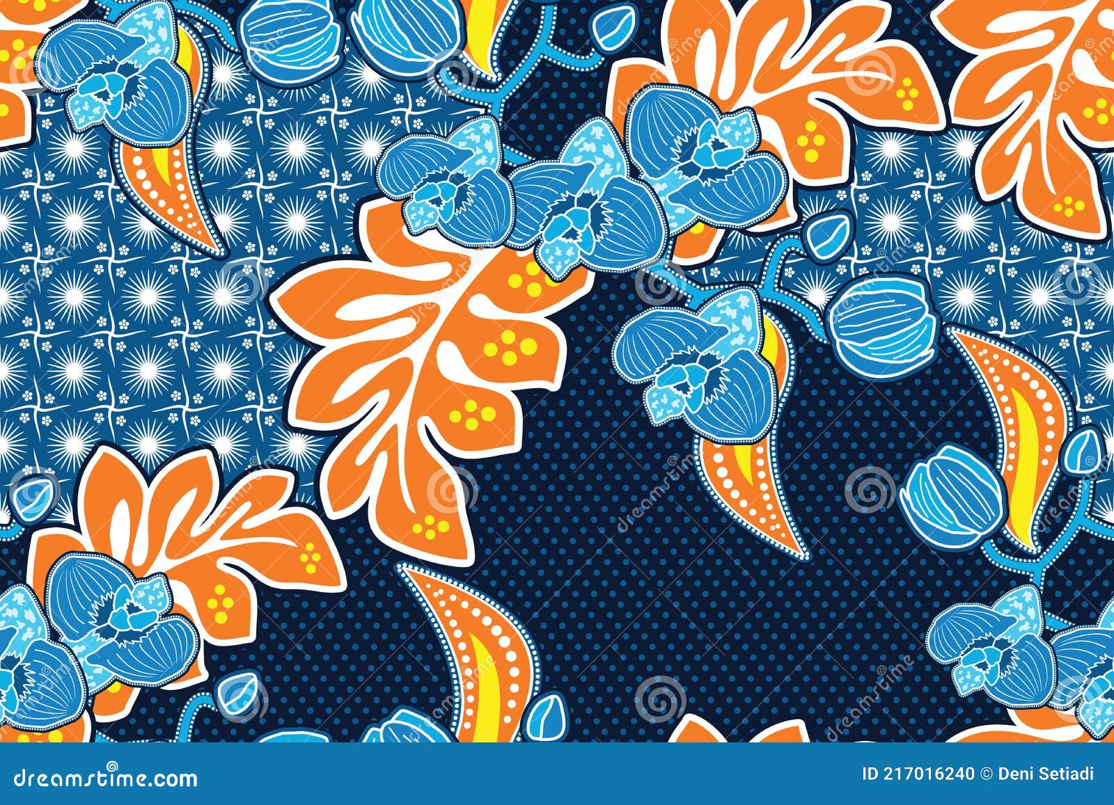 Orchid Seamless Pattern Vector Stock Vector - Illustration of ...