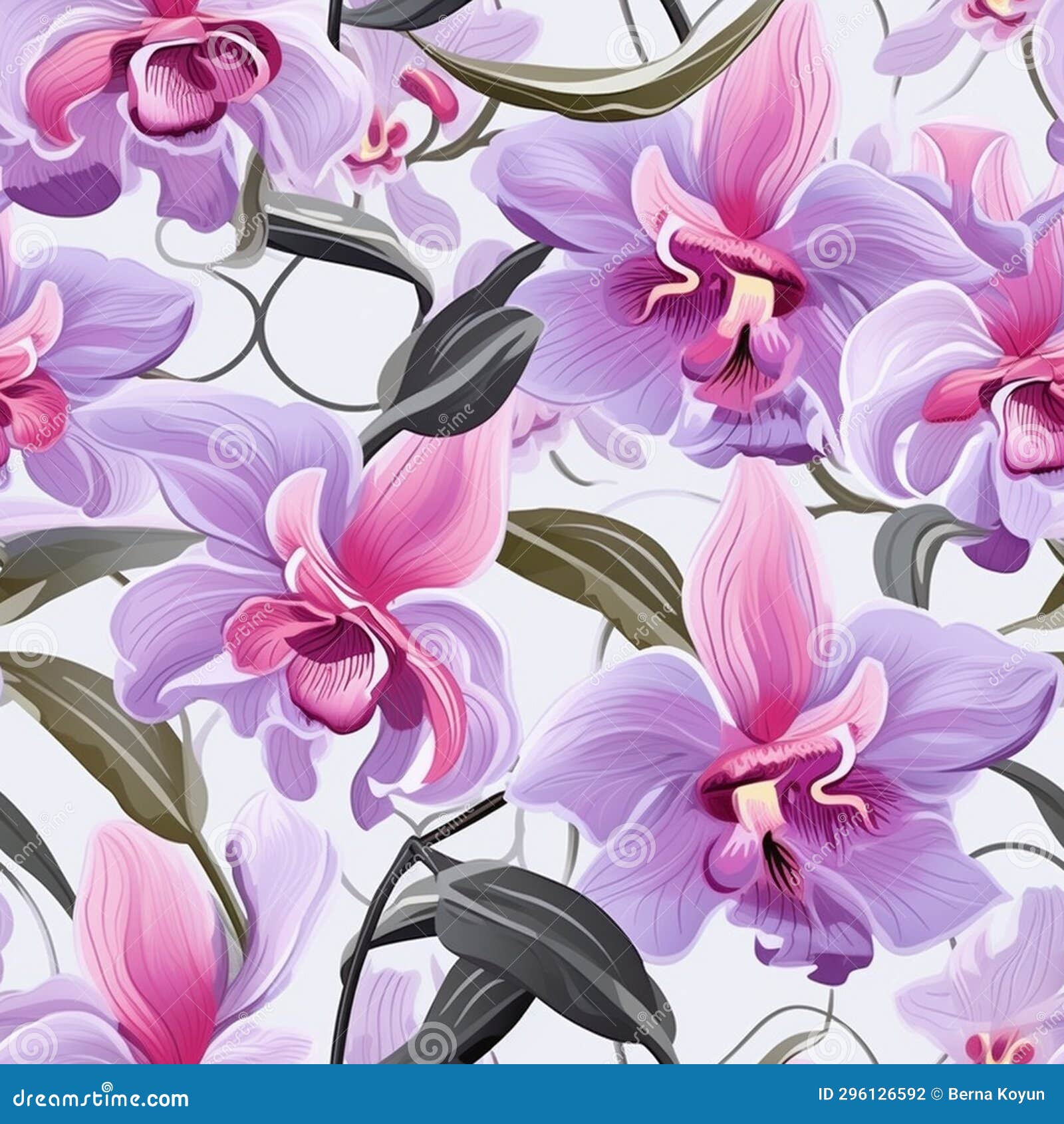 Orchid texture stock illustration. Illustration of golden - 296126592