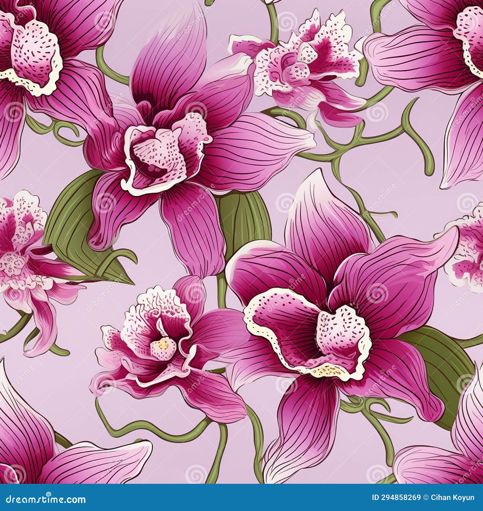 Orchid texture for website stock illustration. Illustration of gentle ...