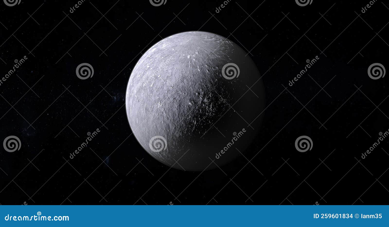 Orcus Dwarf Planet Rotating. Loop Stock Footage - Video of kuiper, loop ...