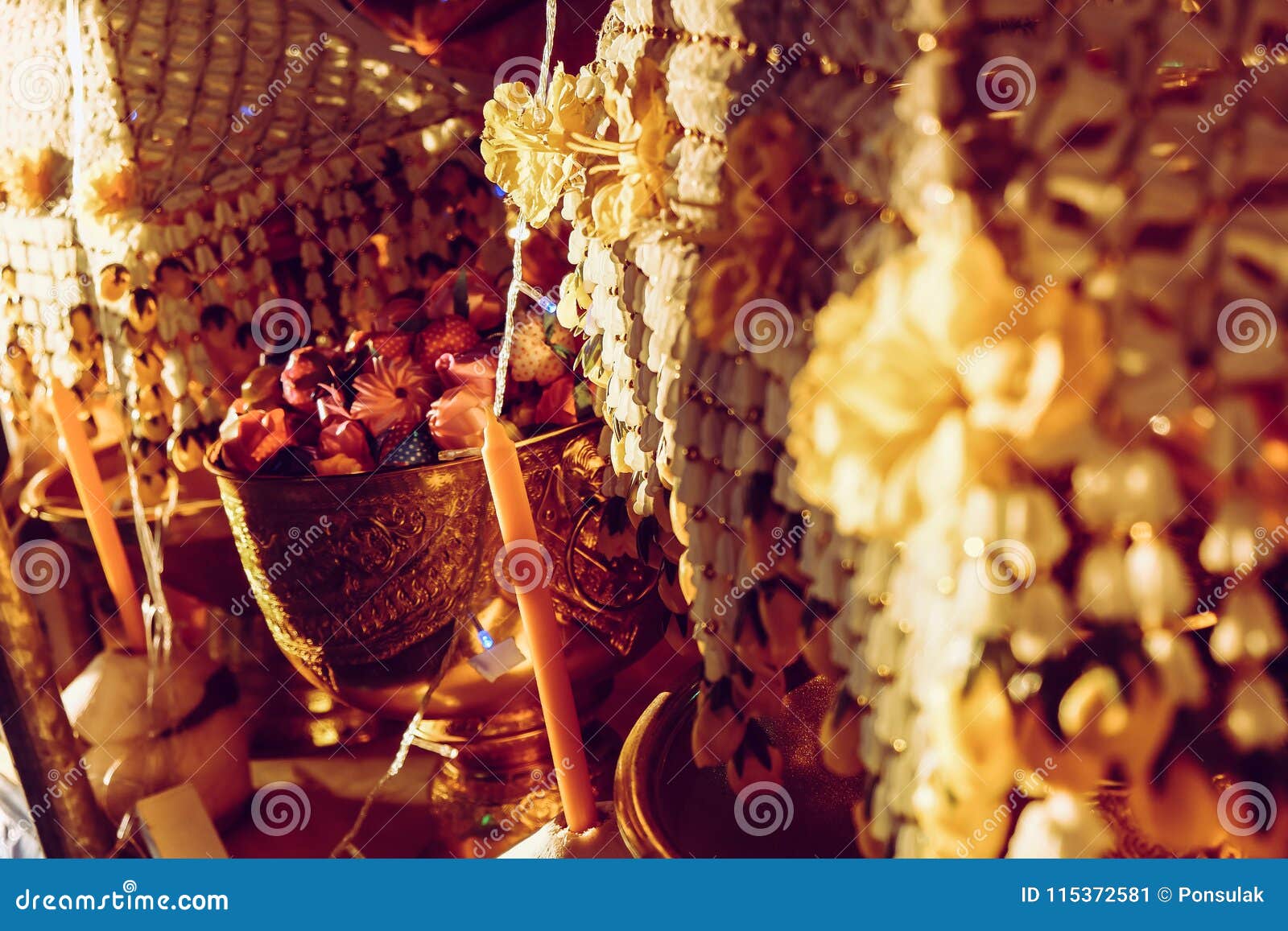 The Ordain of Ordination Ceremony Stock Image - Image of buddha, purple ...