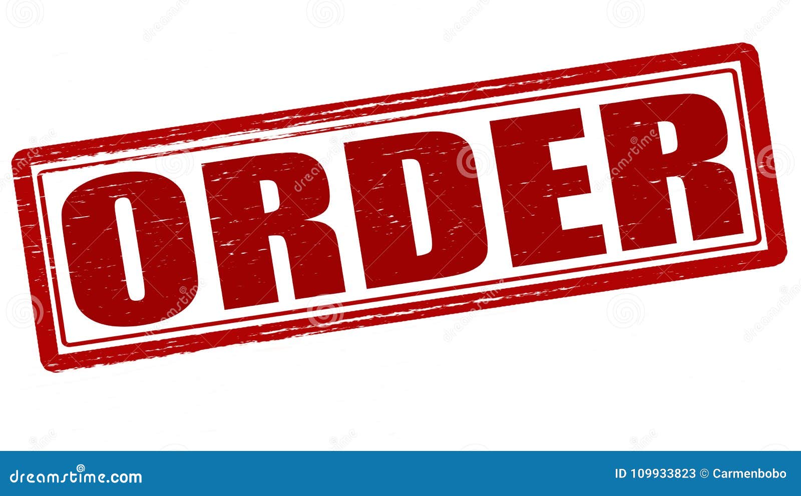 Orden stock de ilustración. Ilustración de sello, concepto - 109933823
