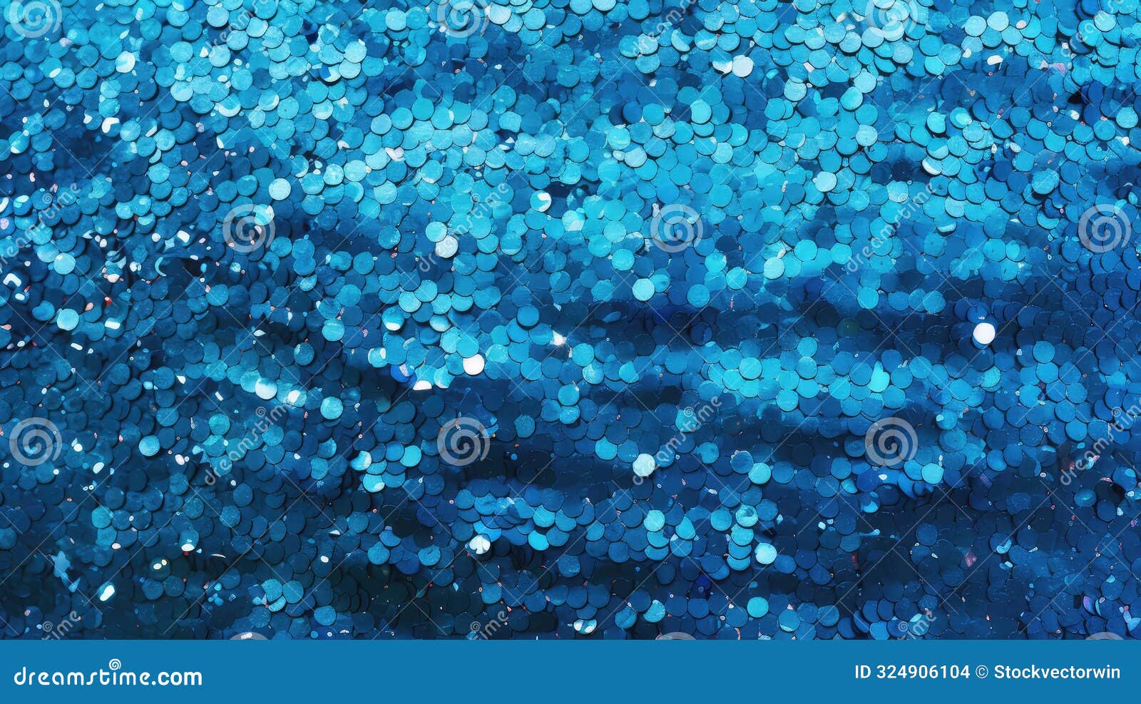 Order Blue Sequin Background Stock Illustration - Illustration of depth ...