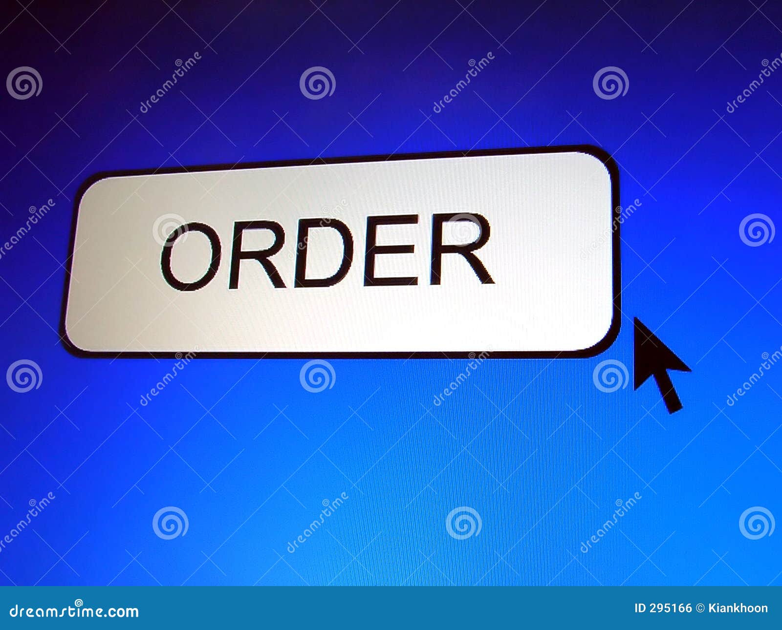 Order Button stock illustration. Illustration of buying - 295166