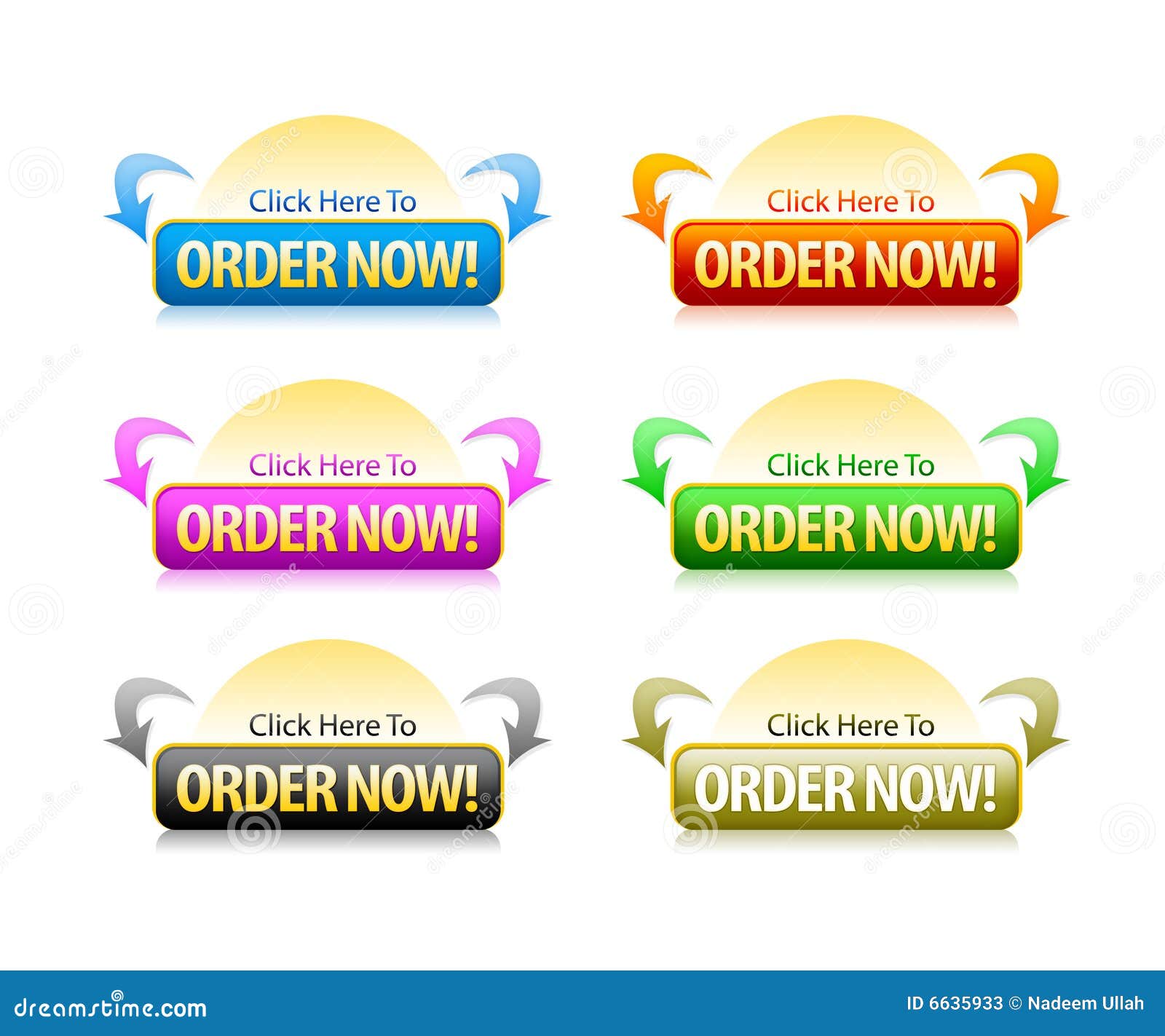 Order Button Stock Illustration Illustration Of Cart 6635933