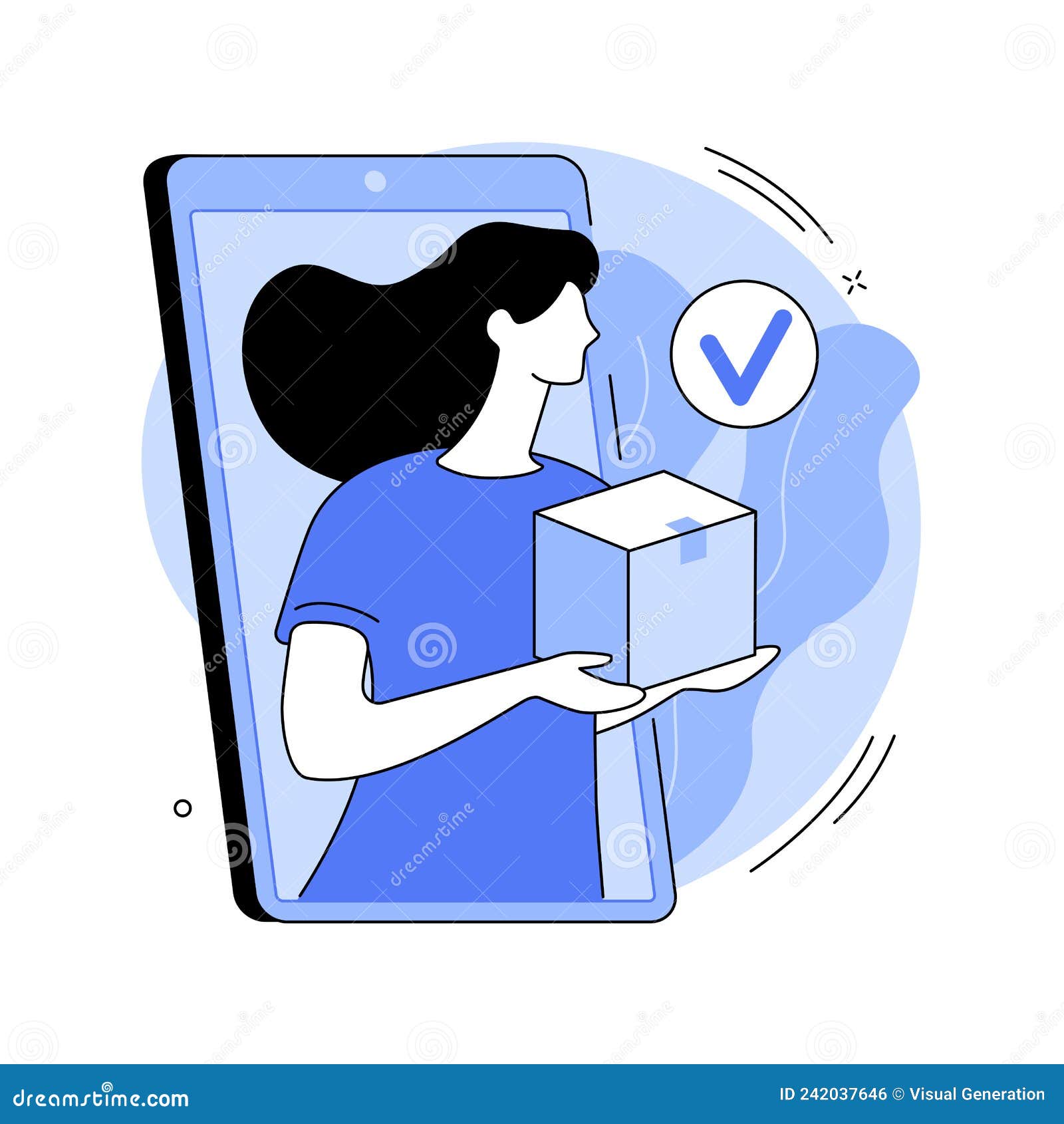 Order Complete Abstract Concept Vector Illustration. Stock Vector ...