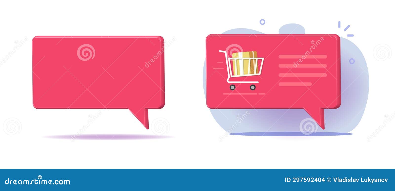 Order Delivery Notification Message Notice 3d Icon Vector Graphic ...
