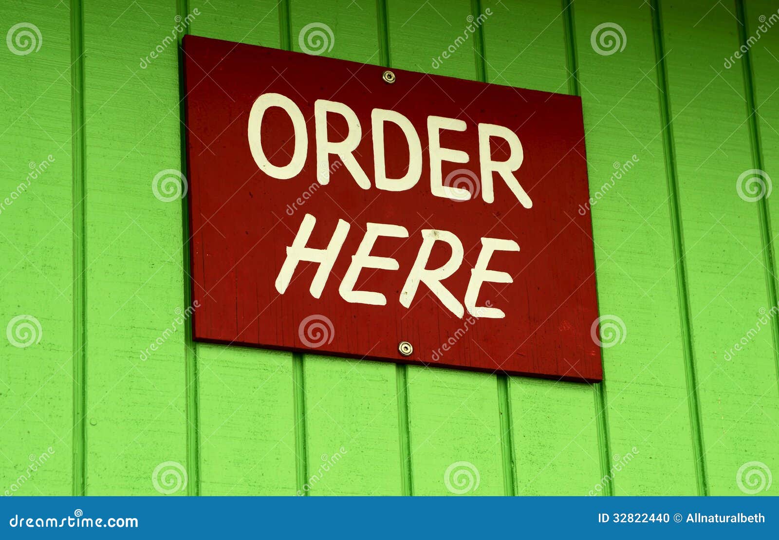 Order Here Sign Royalty-Free Stock Image | CartoonDealer.com #32822440