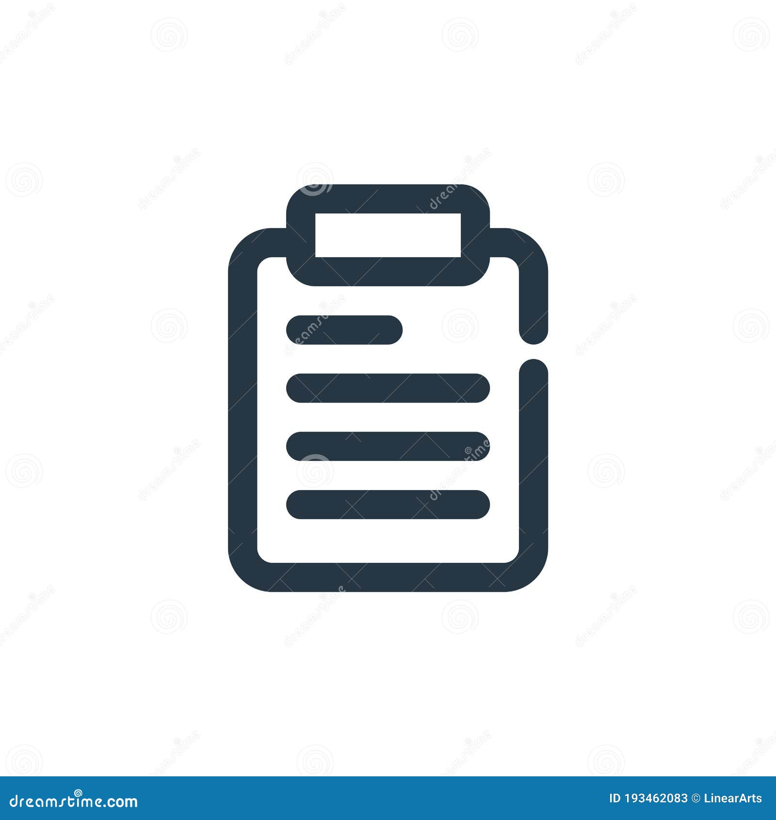 Order Icon Vector from Dashboard Ui Concept. Thin Line Illustration of ...