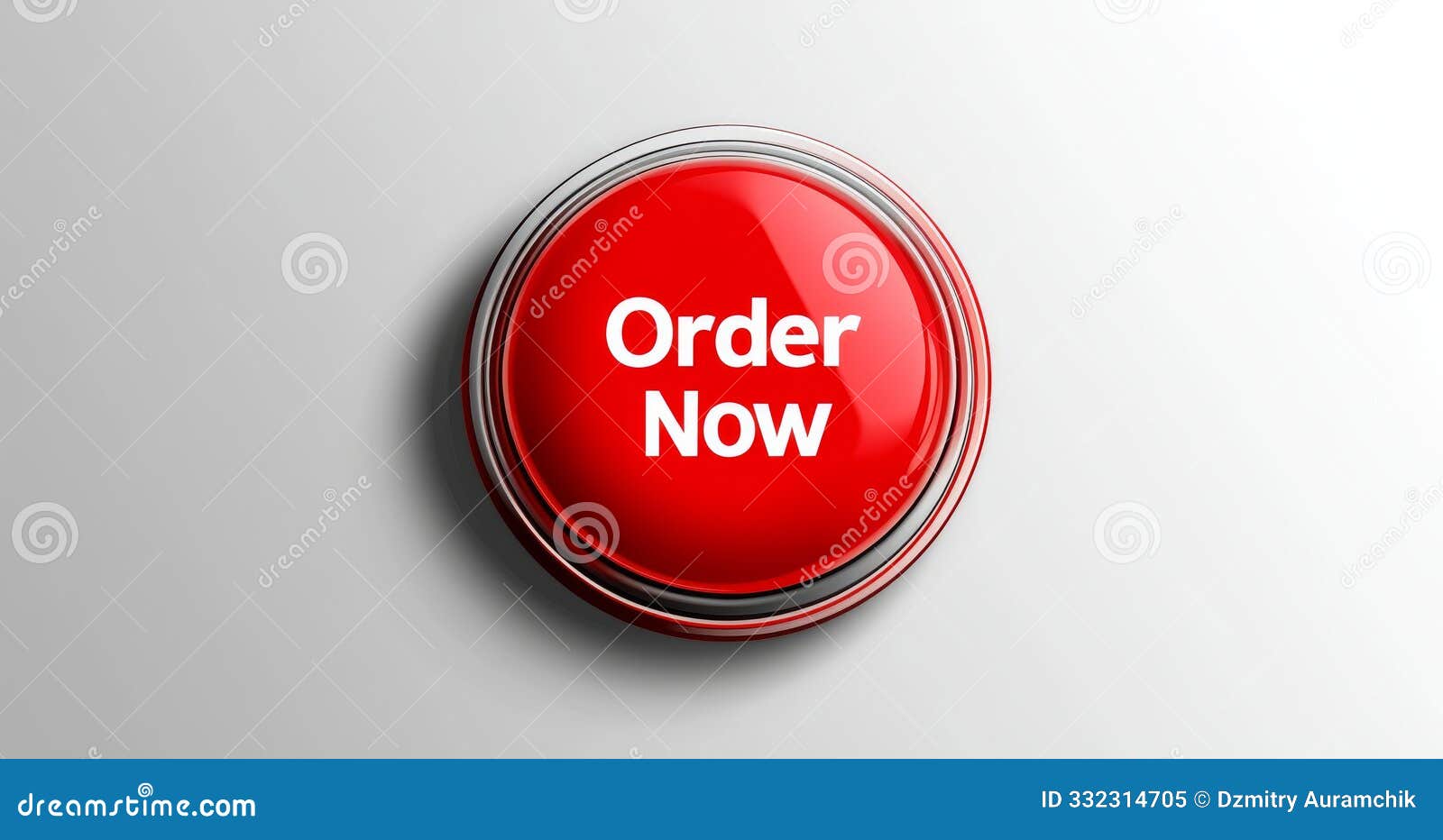 Order Now Button with Rounded Red Sign. Stock Image - Image of square ...