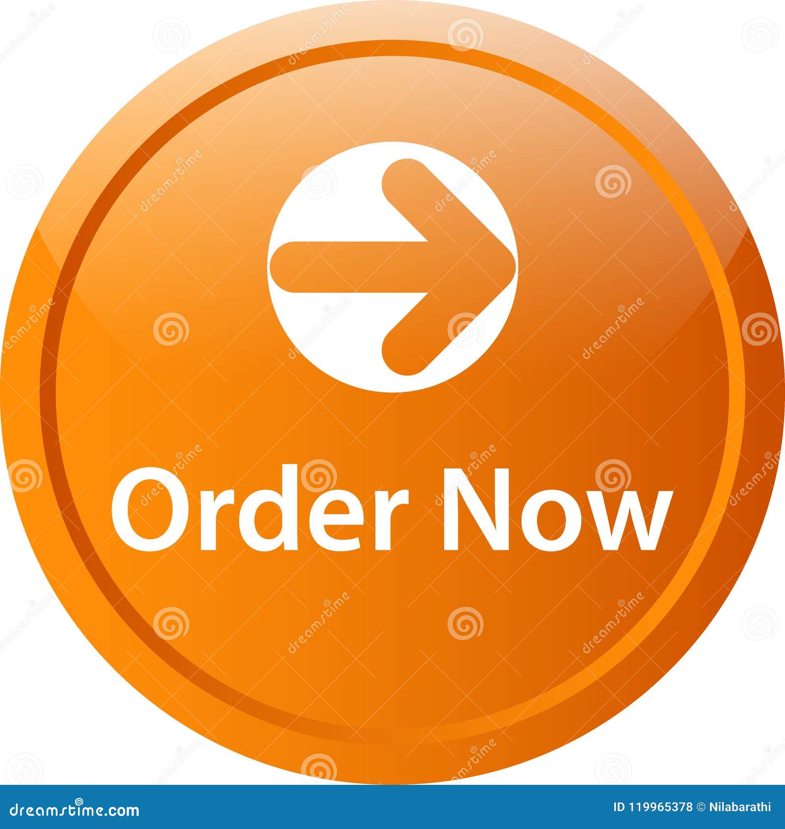 Order now icon web button stock illustration. Illustration of bright ...