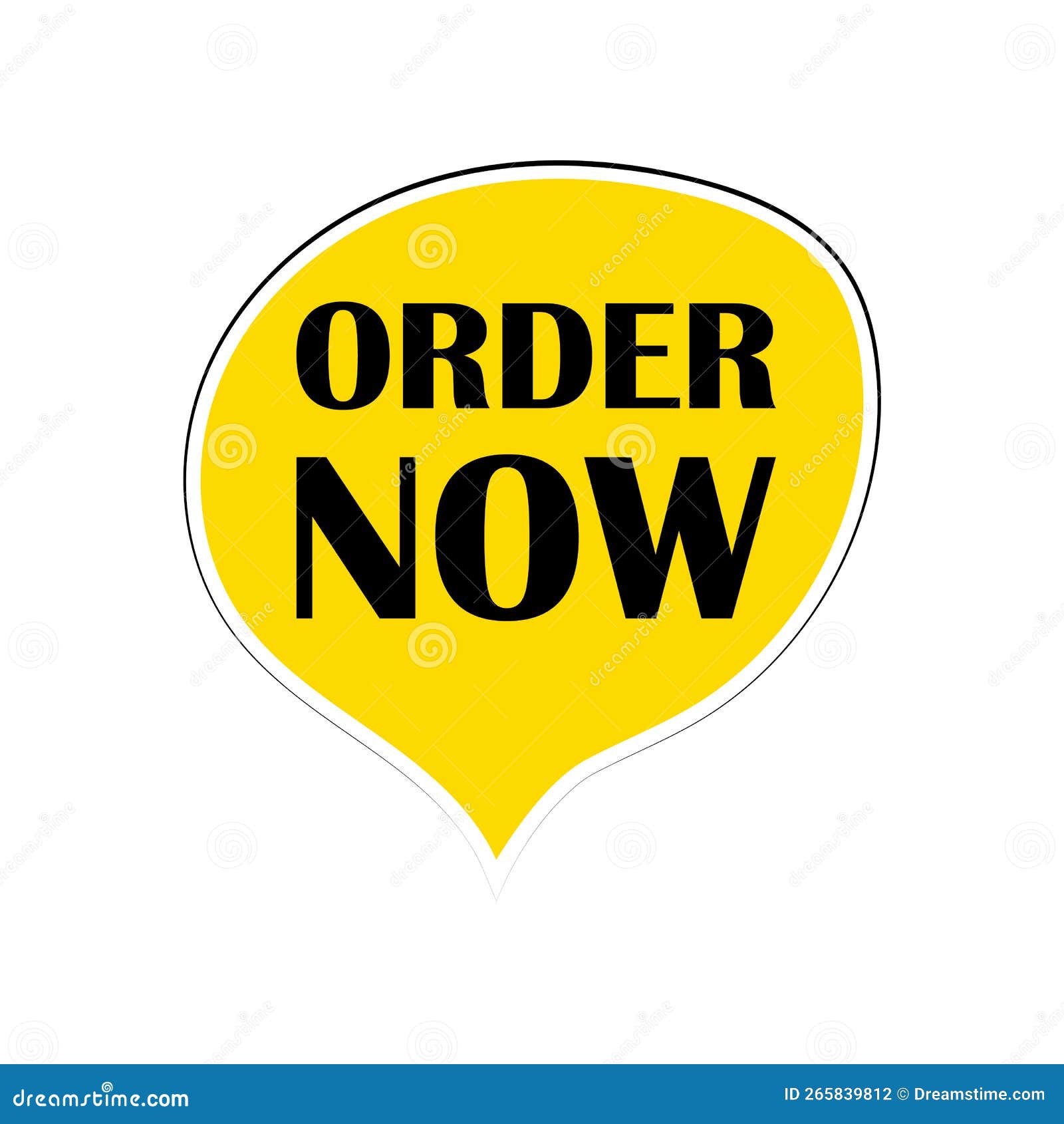 Order Now Label for Business Stock Vector - Illustration of special ...