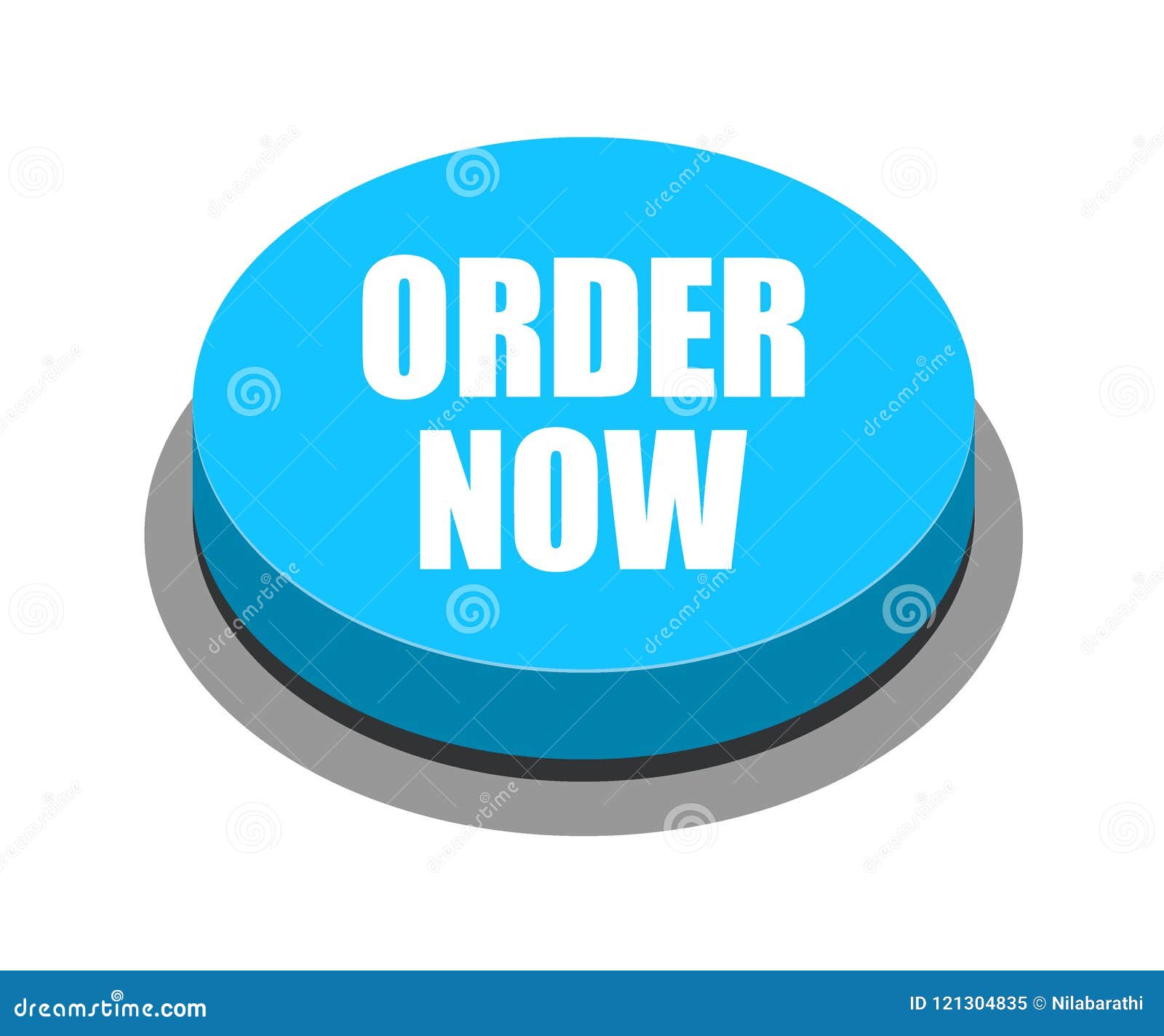 Order now button blue stock illustration. Illustration of choice ...