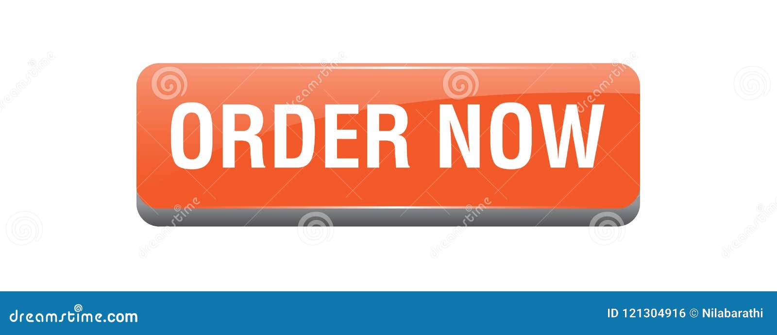 Order now button orange stock illustration. Illustration of sign ...