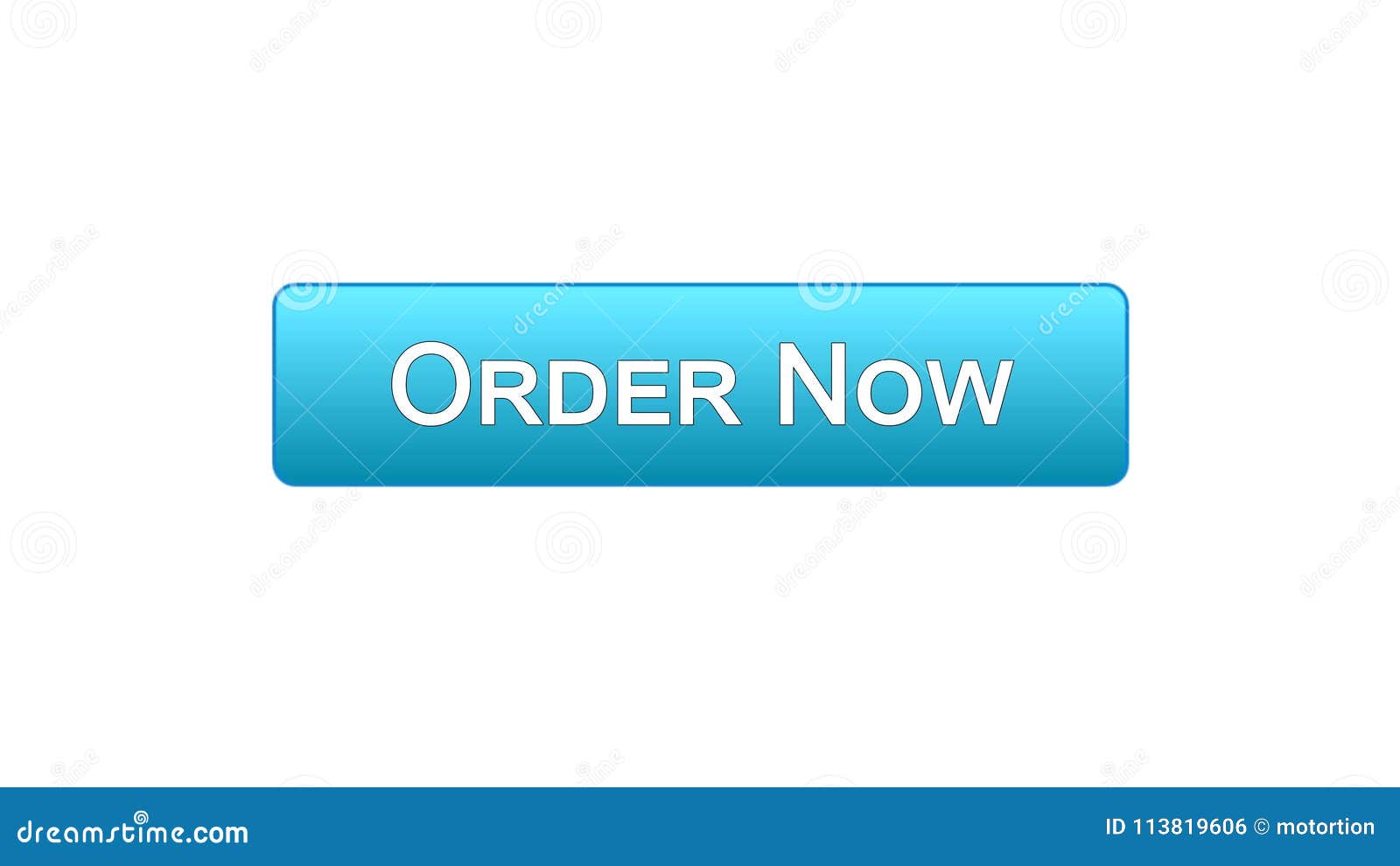 Order Now Web Interface Button Blue Color, Online Shopping Application ...